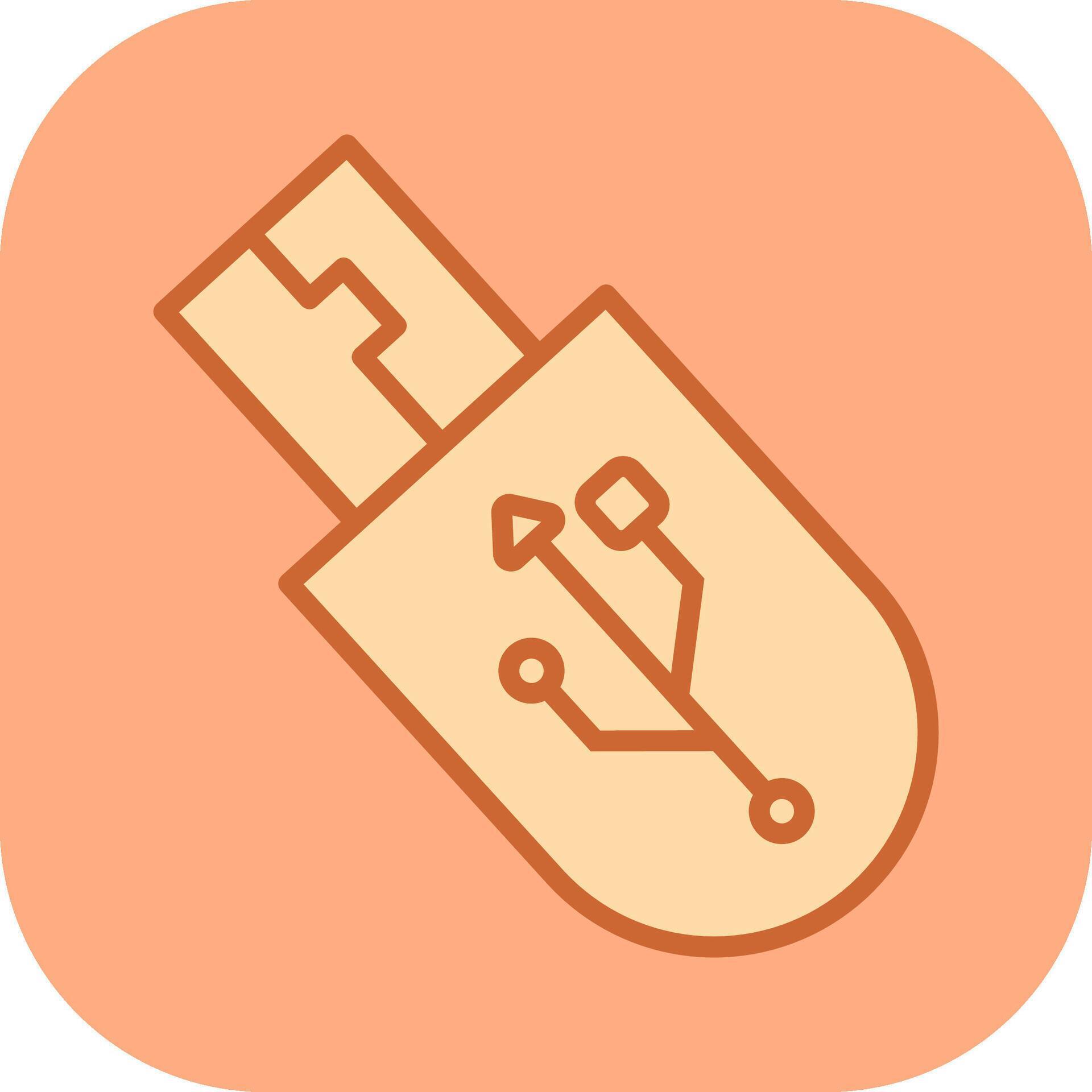 Usb Vector Icon 41342534 Vector Art At Vecteezy
