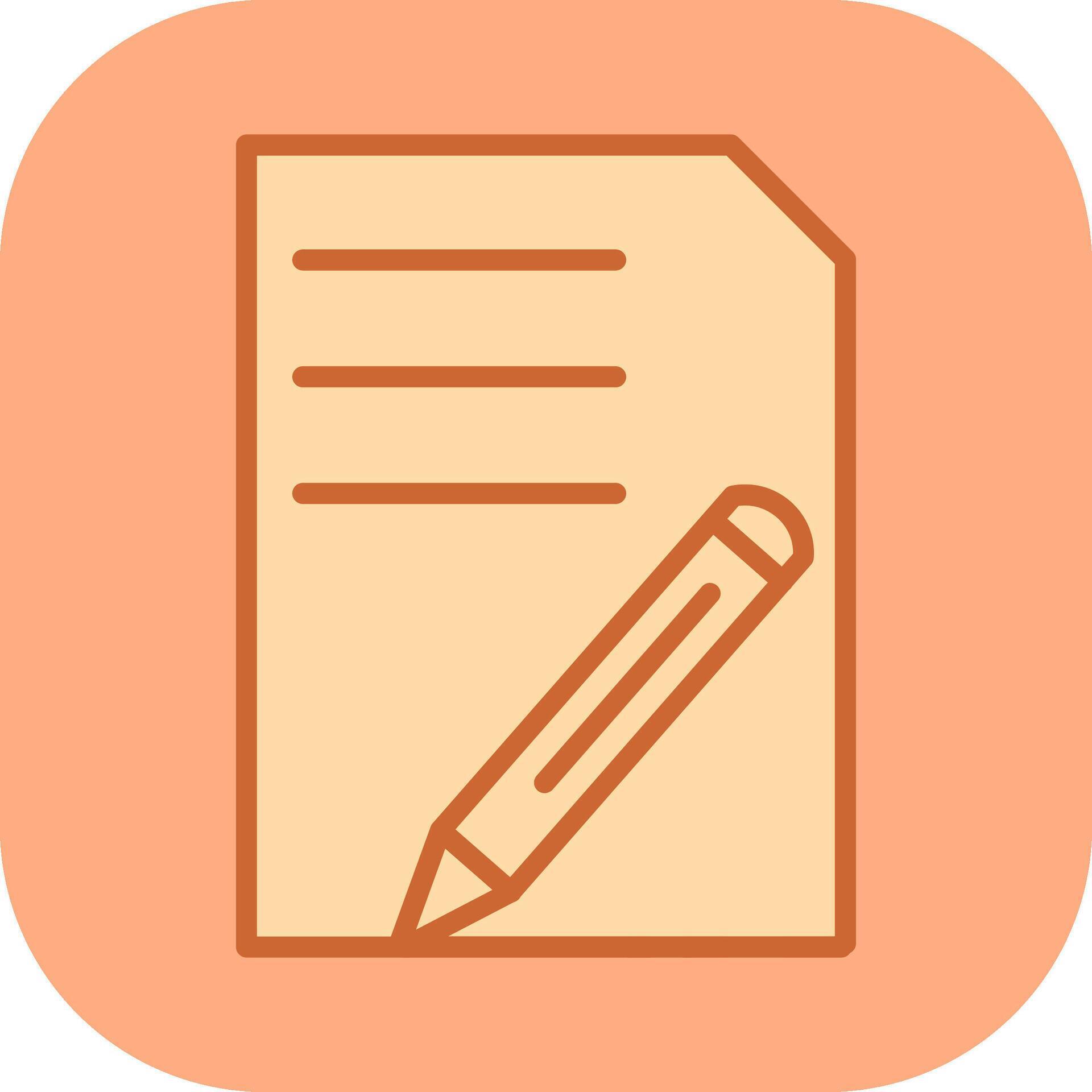 Document Edit Vector Icon 41343684 Vector Art at Vecteezy