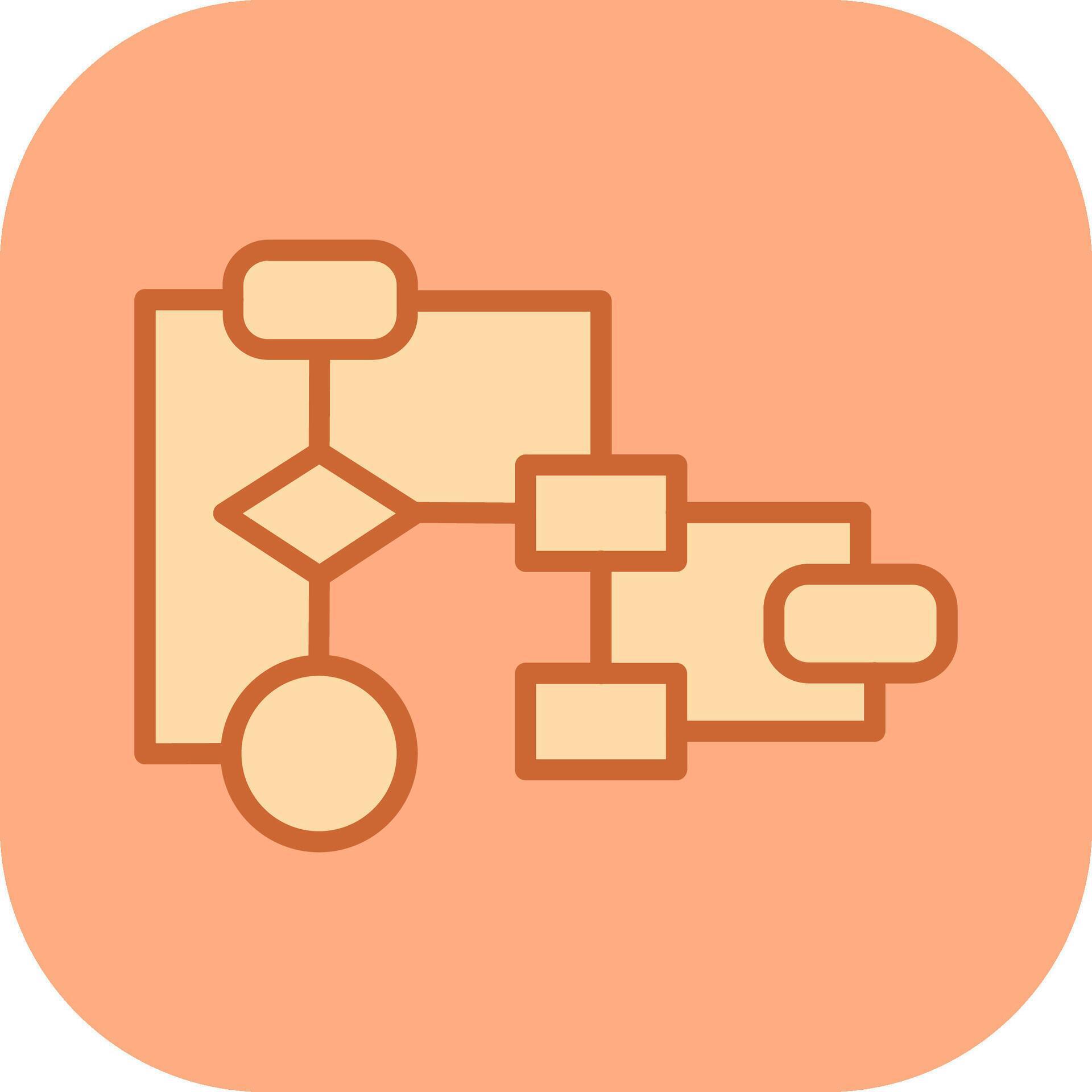 Flowchart Vector Icon 41344086 Vector Art at Vecteezy