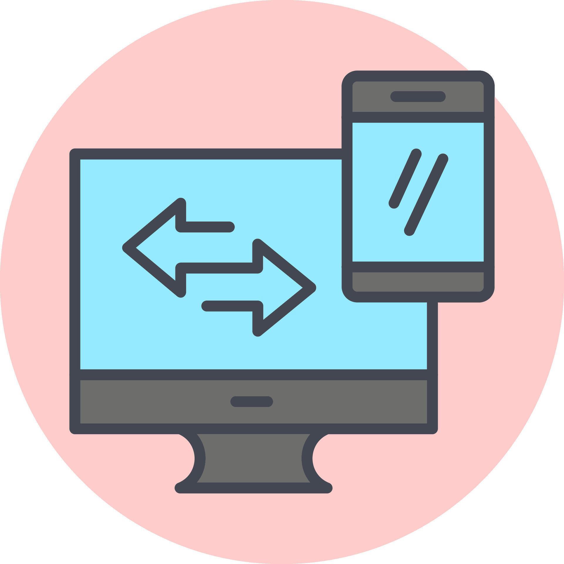 Data Synchronization Vector Icon 41346461 Vector Art at Vecteezy