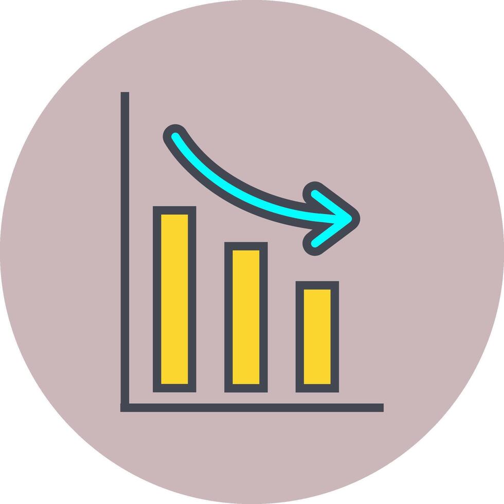 Decrease Vector Icon 41347235 Vector Art at Vecteezy