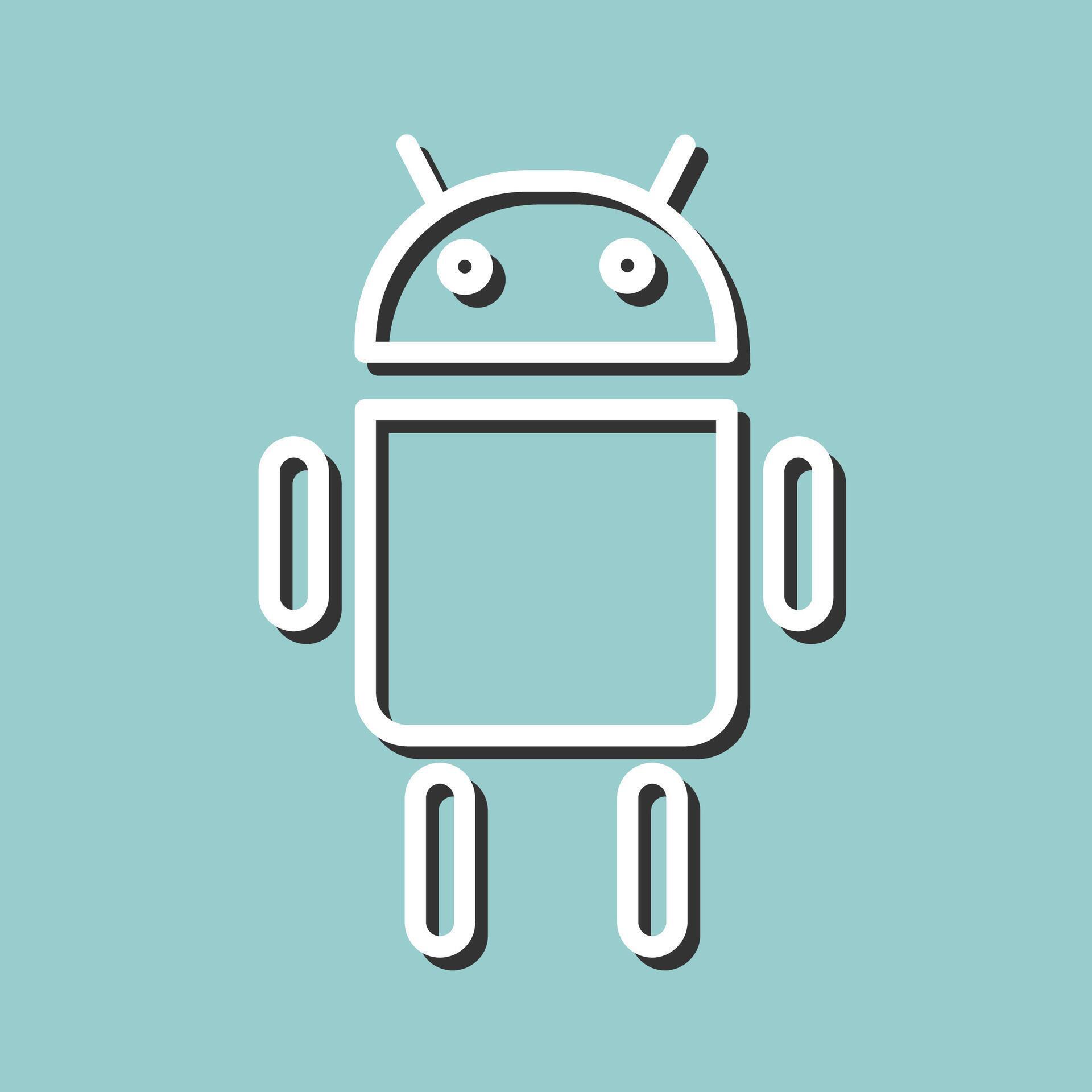 Android Vector Icon 41348154 Vector Art at Vecteezy