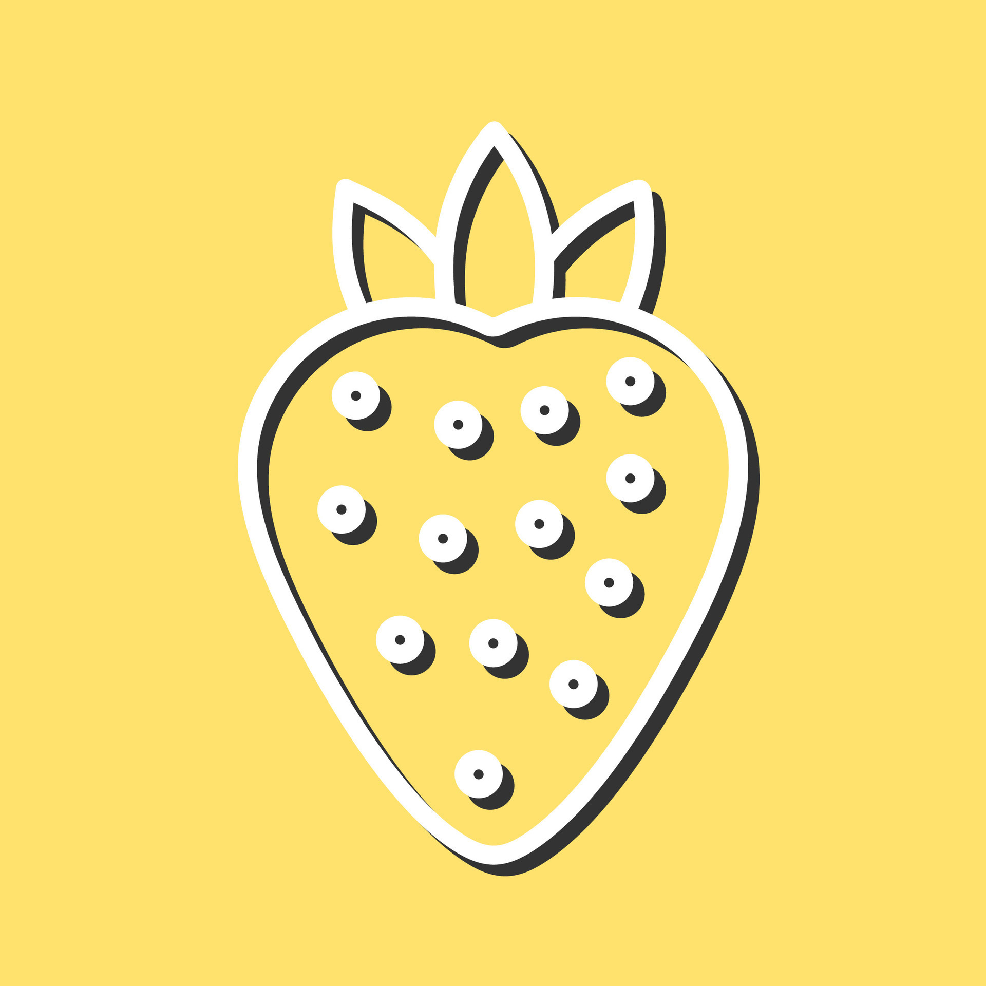 Strawberry Vector Icon 41348233 Vector Art At Vecteezy