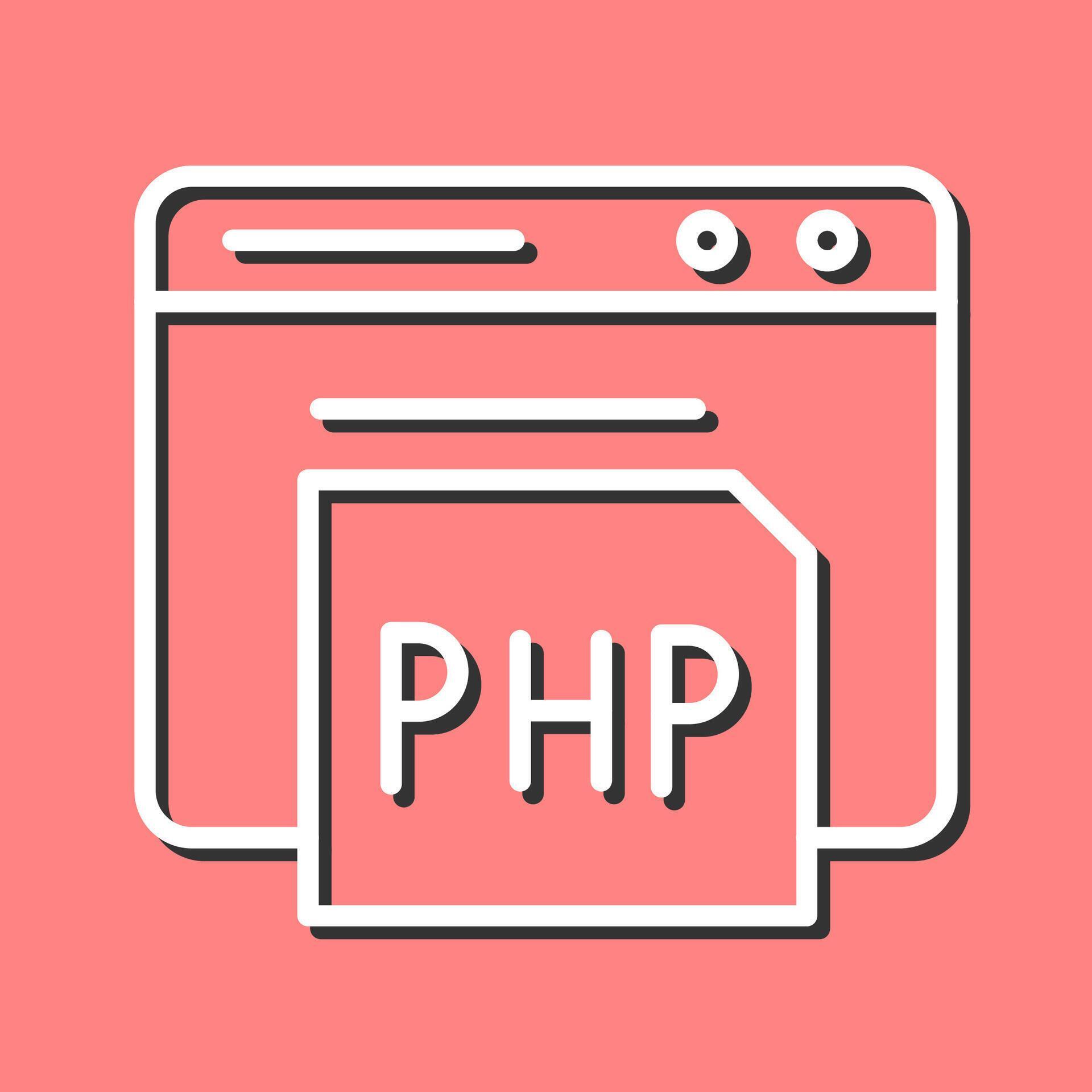 PHP Vector Icon 41349110 Vector Art at Vecteezy