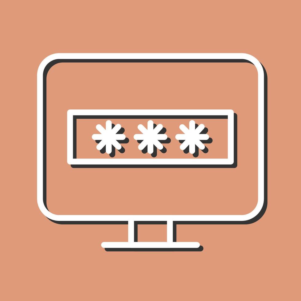 System Password Vector Icon 41349571 Vector Art At Vecteezy