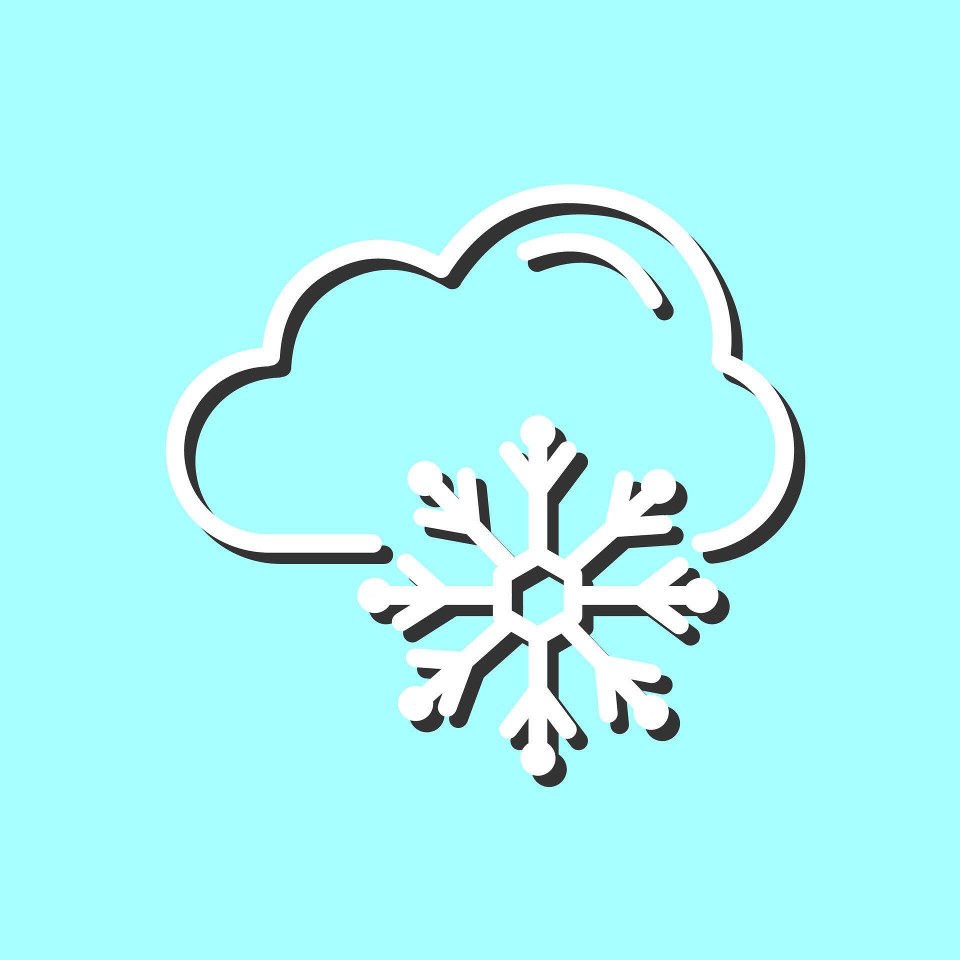 Snowy Vector Icon 41351012 Vector Art at Vecteezy