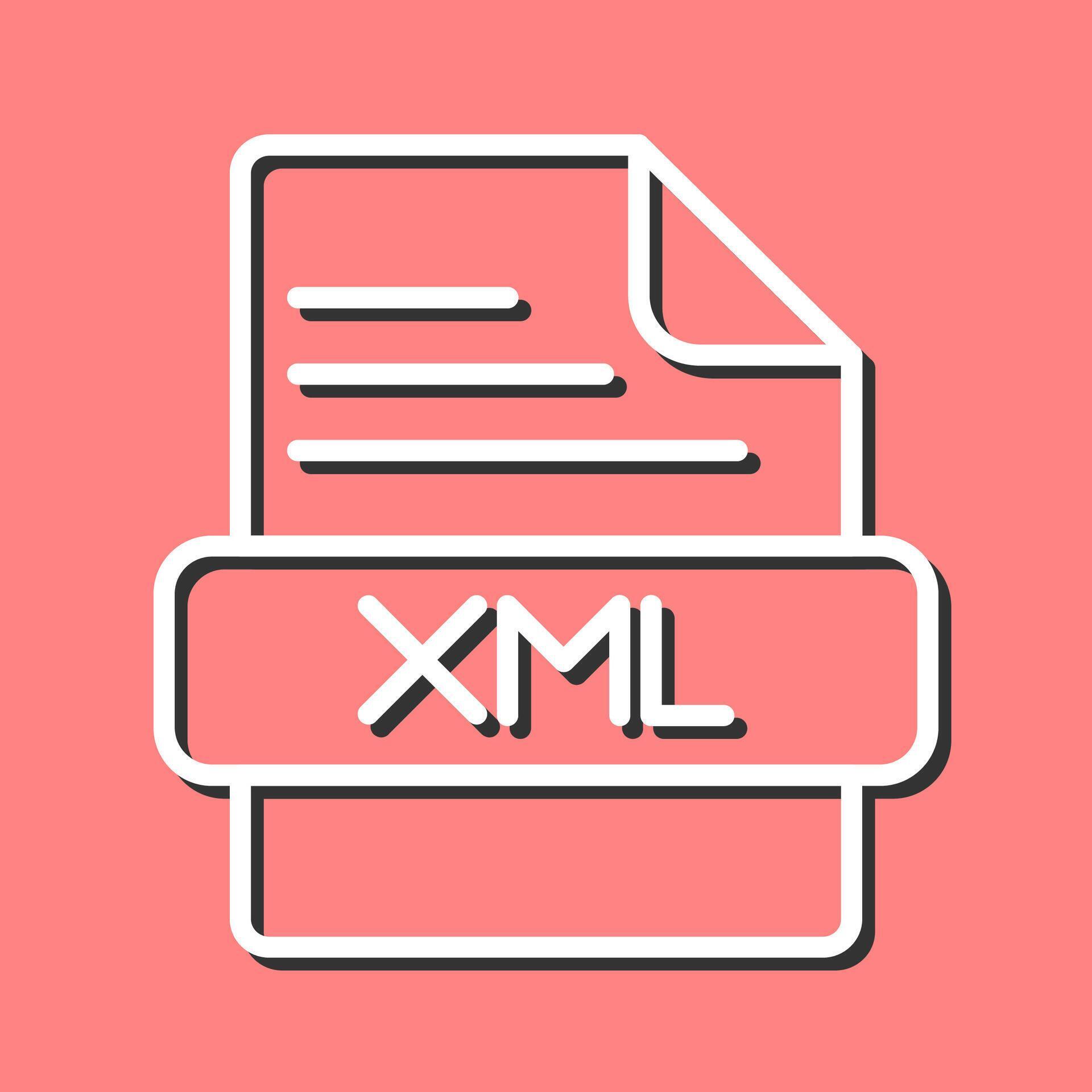 XML Vector Icon 41355468 Vector Art at Vecteezy