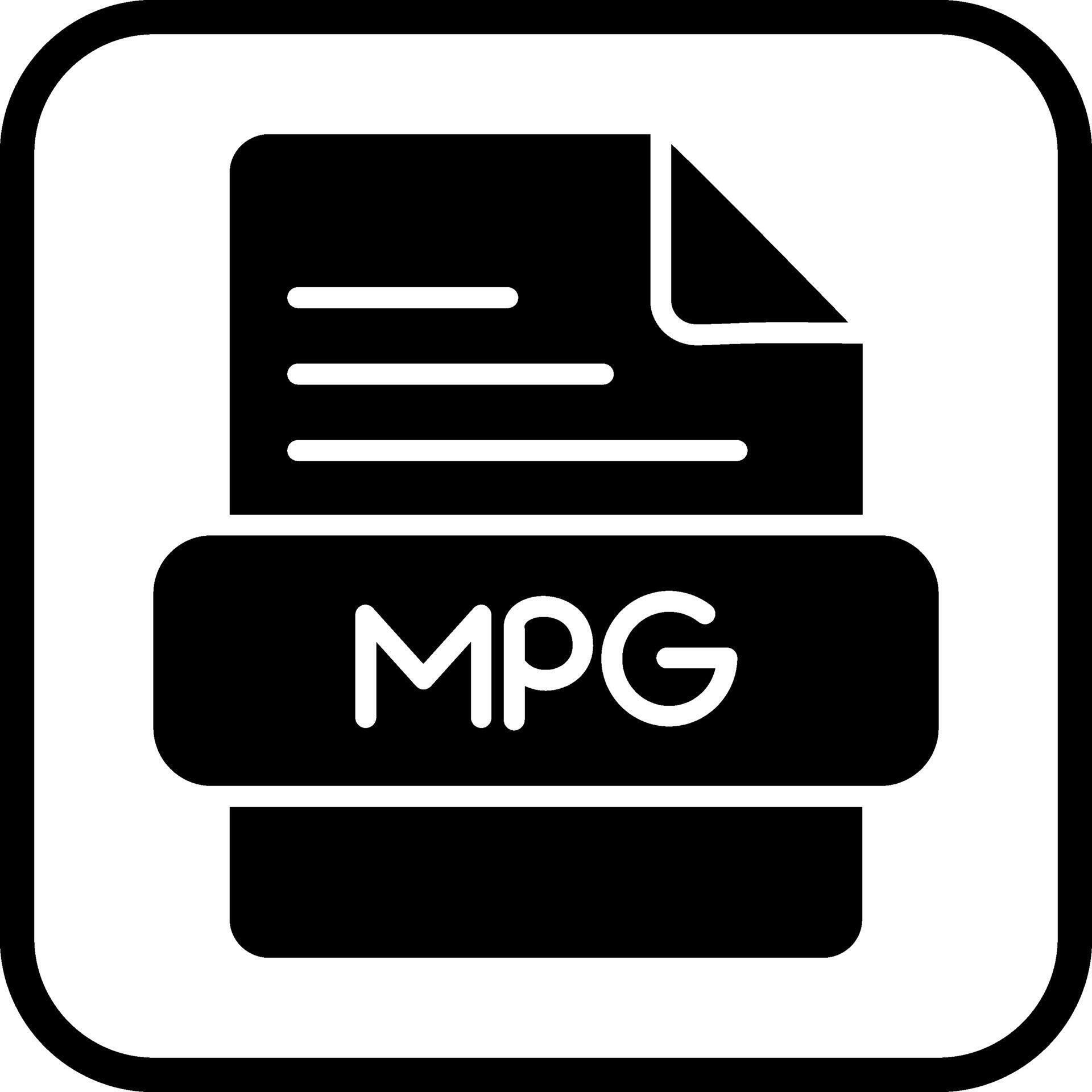 MPG Vector Icon 41360769 Vector Art at Vecteezy