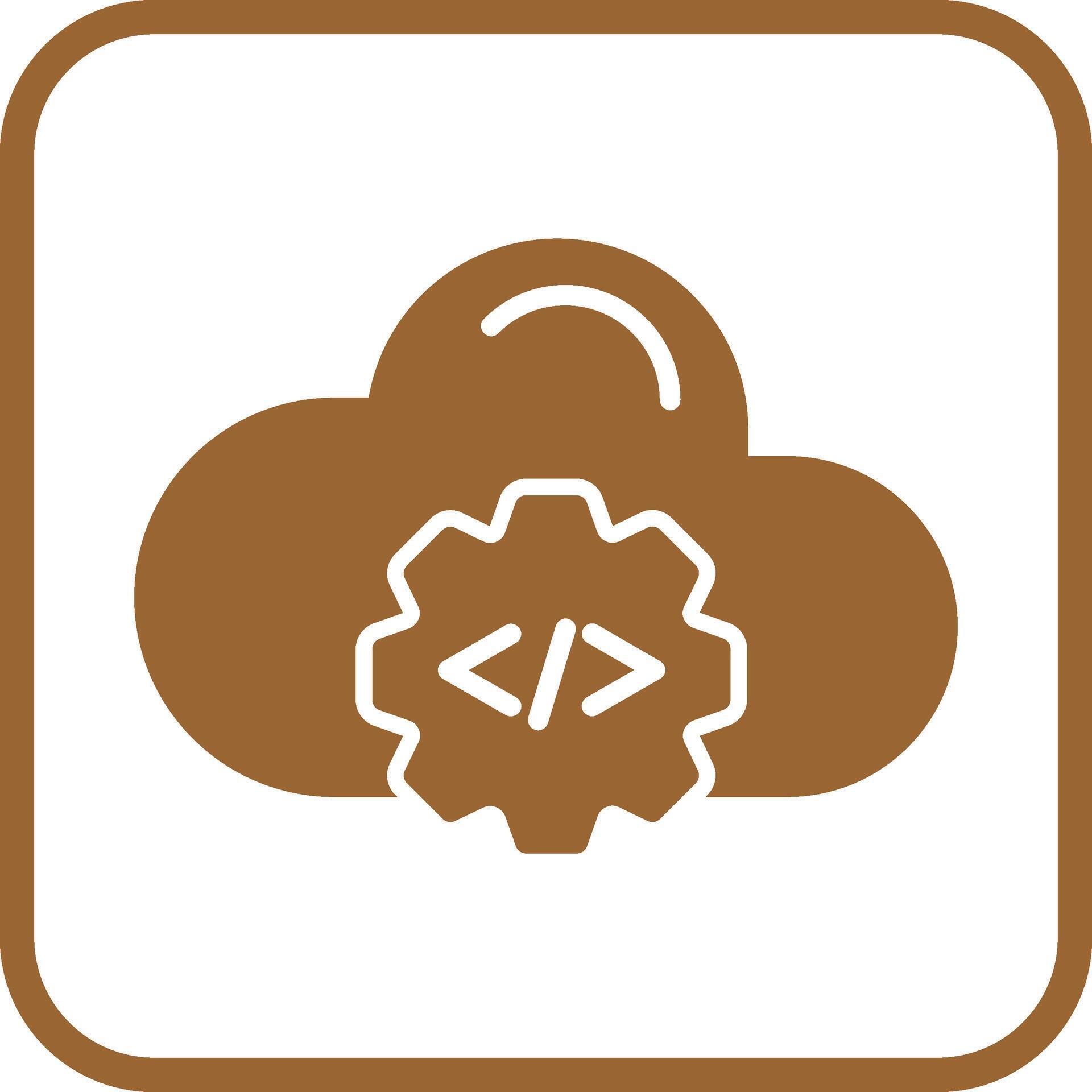 Cloud Coding Vector Icon 41361419 Vector Art at Vecteezy