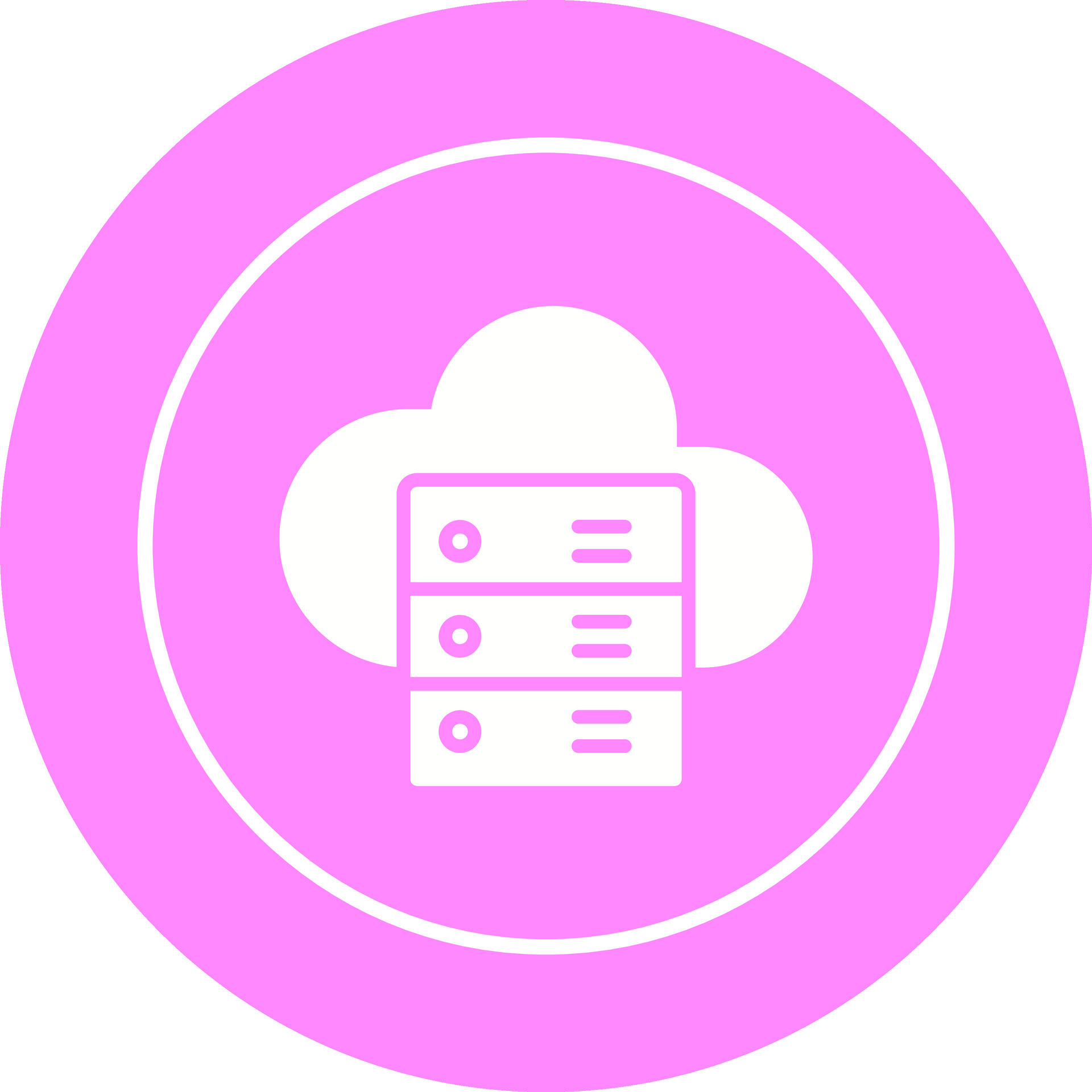 Server Vector Icon 41362829 Vector Art At Vecteezy