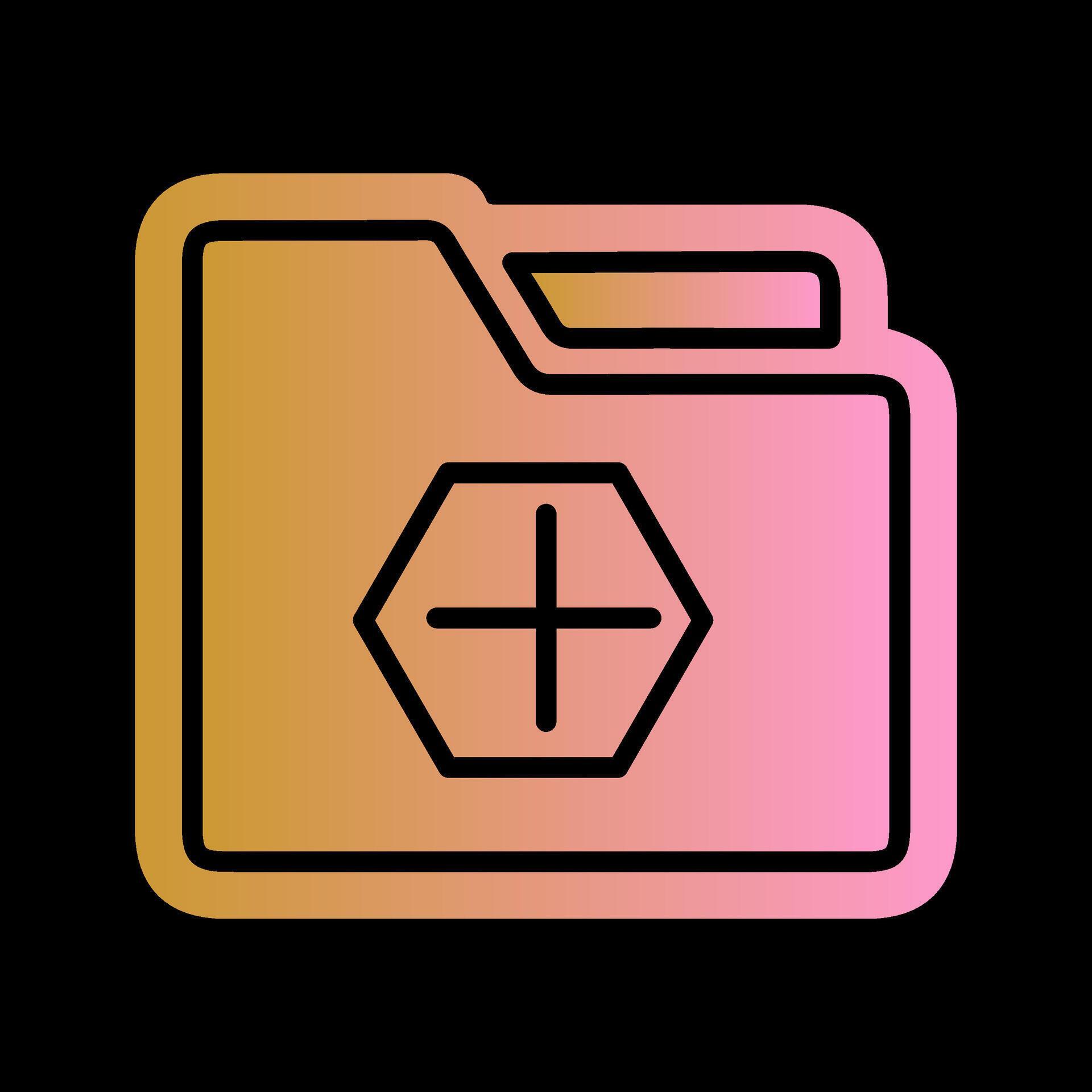 Create Folder Vector Icon 41368455 Vector Art at Vecteezy