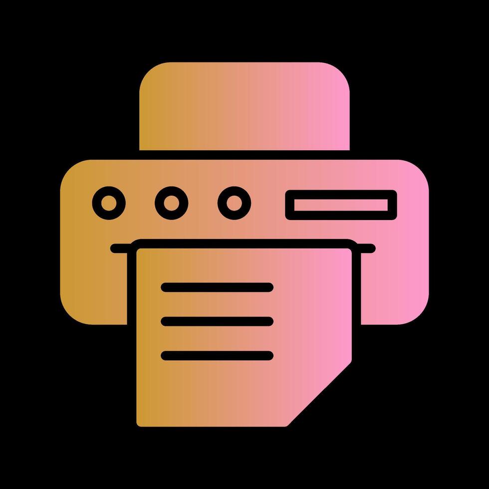 icono de vector de impresora 41369072 Vector en Vecteezy