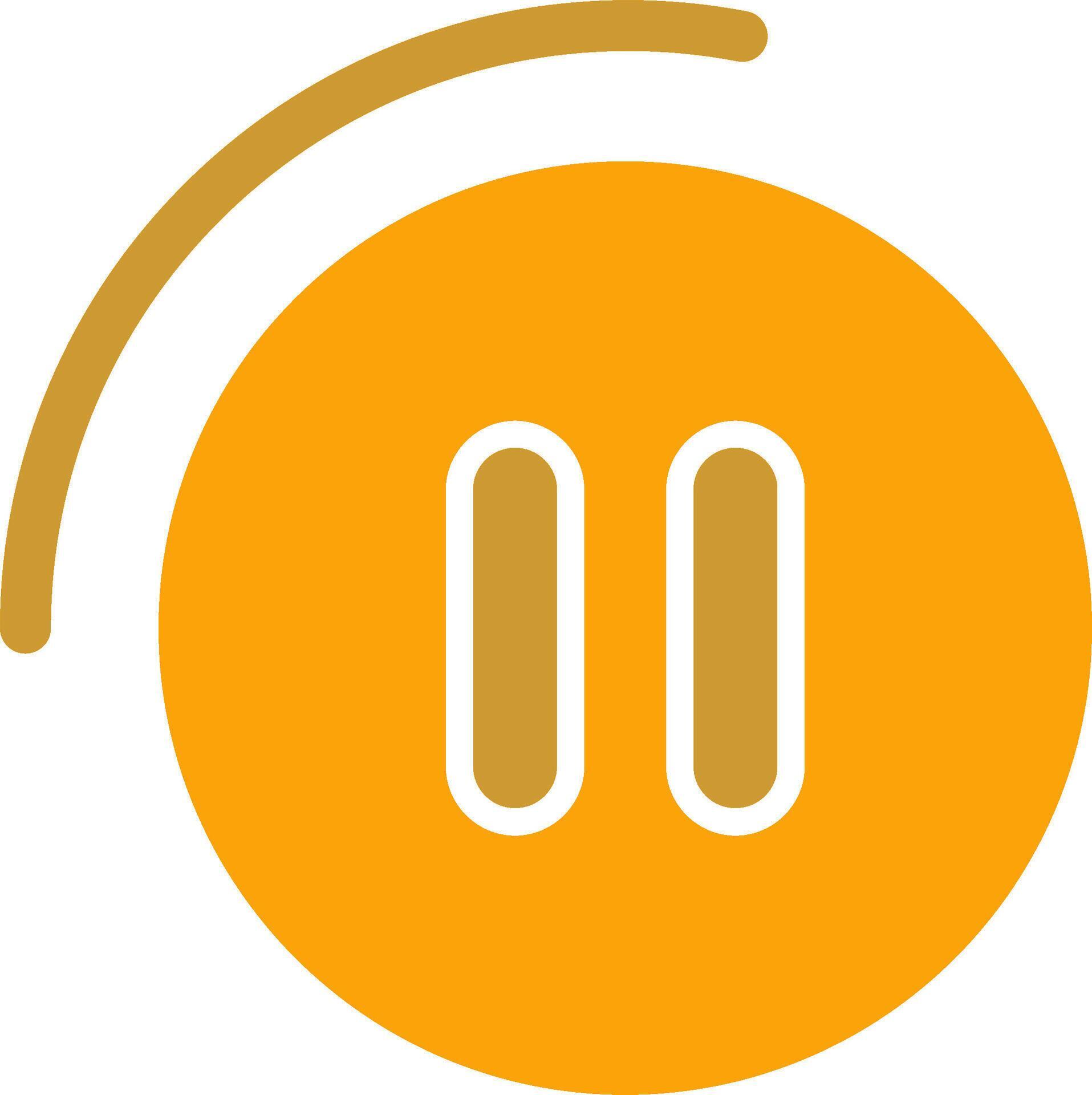 Pause Button Vector Icon 41372224 Vector Art at Vecteezy