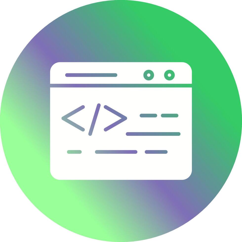 Web Coding Vector Icon 41381283 Vector Art at Vecteezy