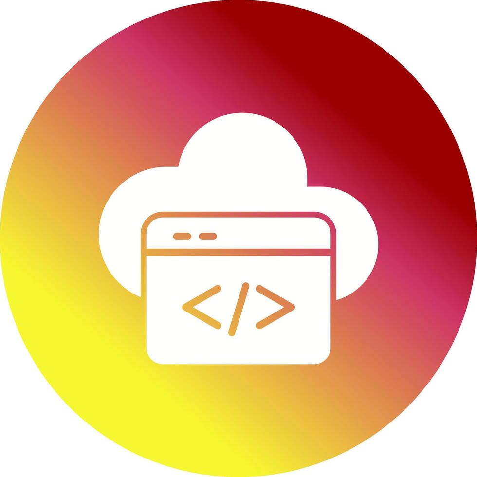 Cloud Coding Vector Icon 41382481 Vector Art at Vecteezy