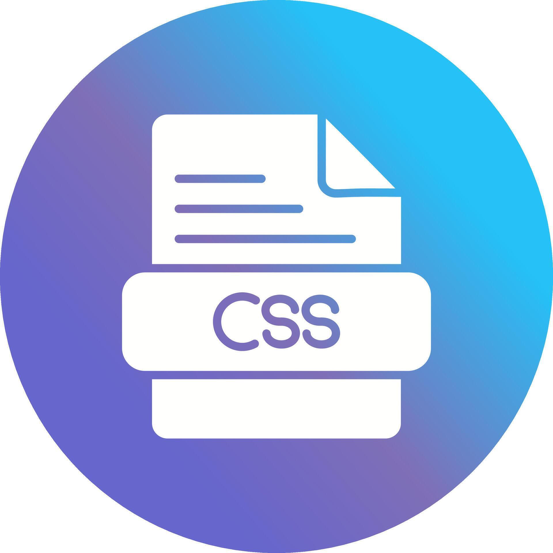 CSS Vector Icon 41383250 Vector Art at Vecteezy