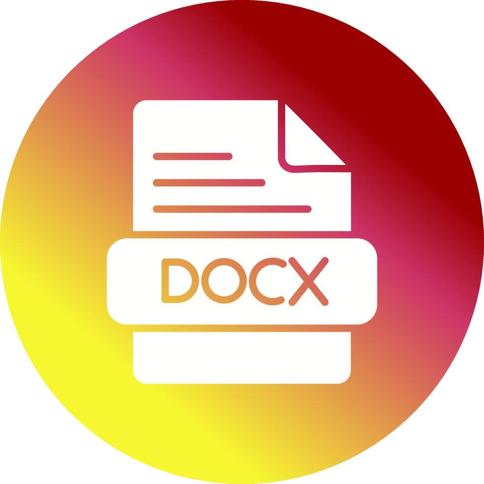 DOCX Vector Icon 41383771 Vector Art at Vecteezy