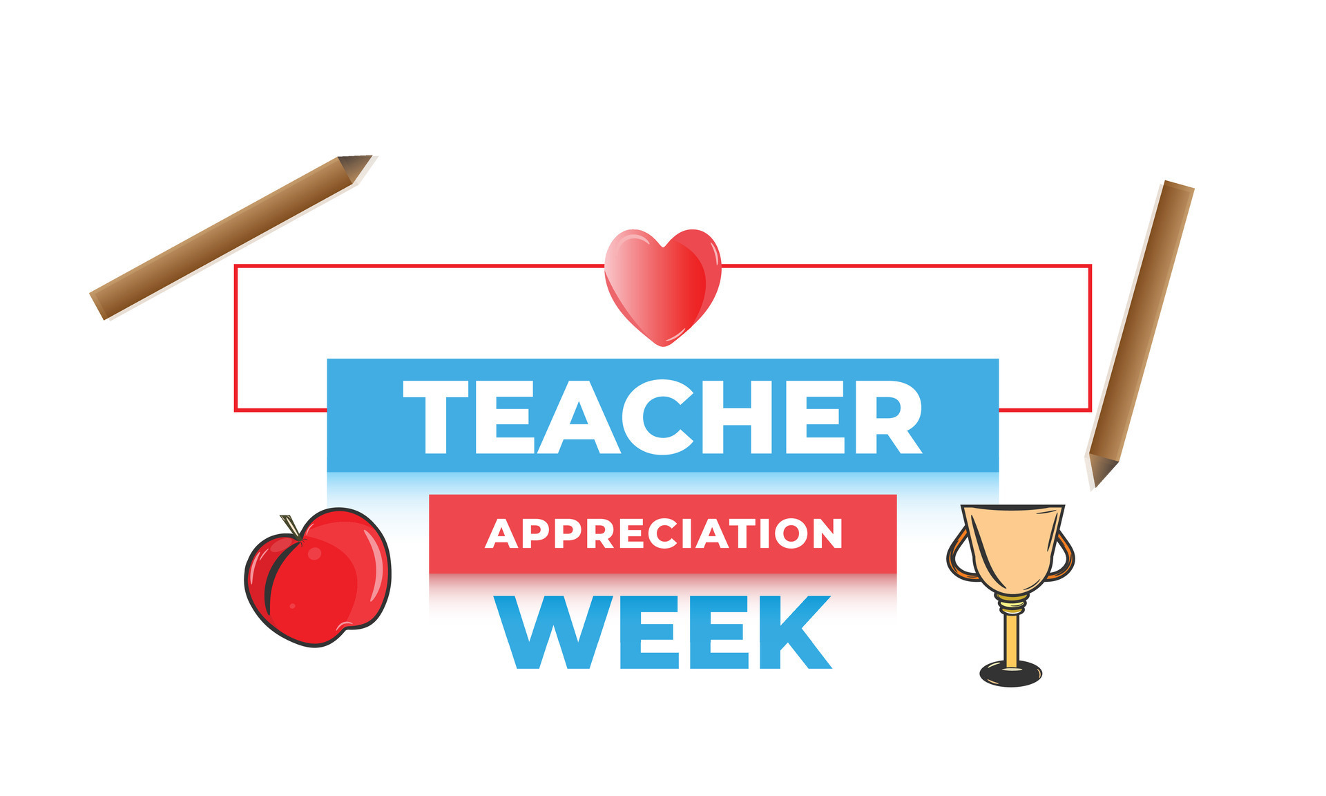 Teacher Appreciation Week. background, banner, card, poster, template ...