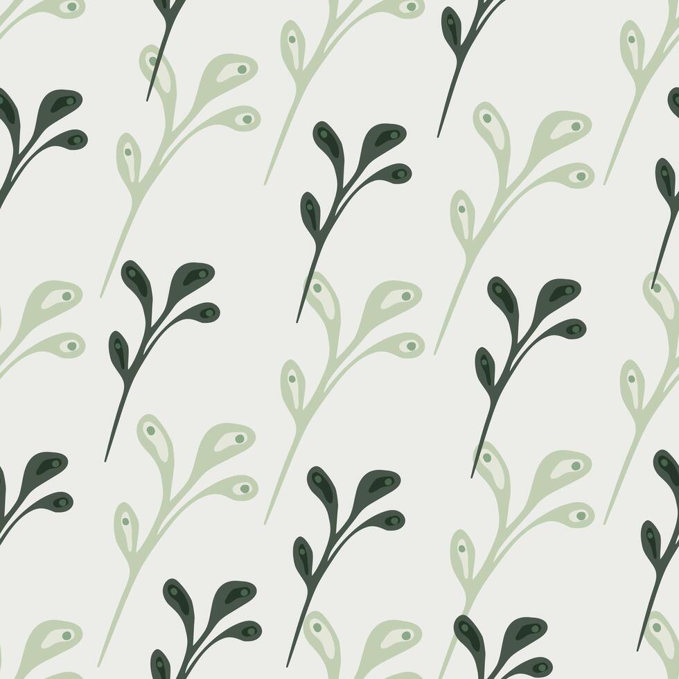 Ornate and organic, this seamless nature-inspired pattern blends doodle ...