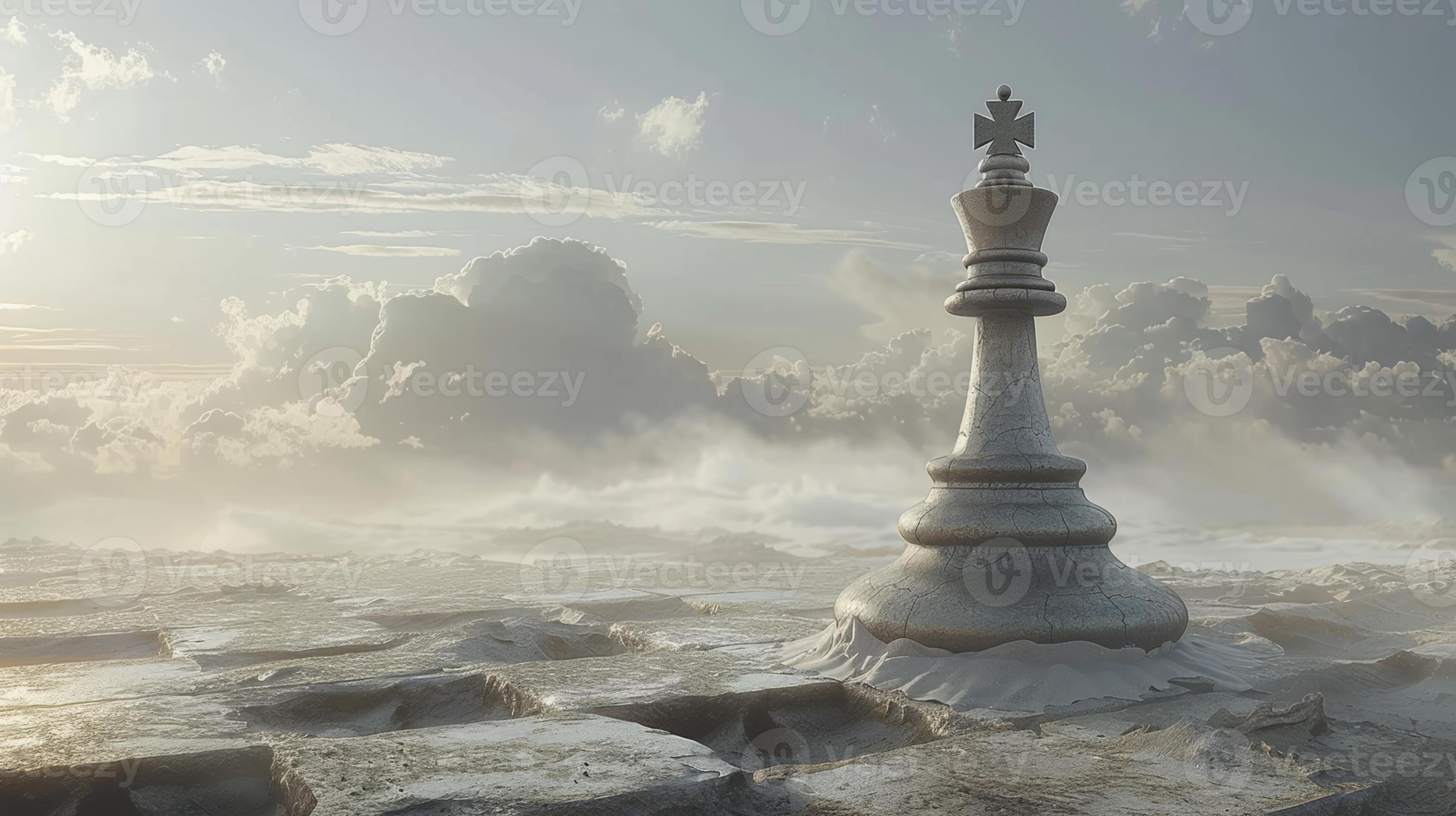 AI generated A colossal chess piece moving to a discount square 41402359 Stock Photo at Vecteezy