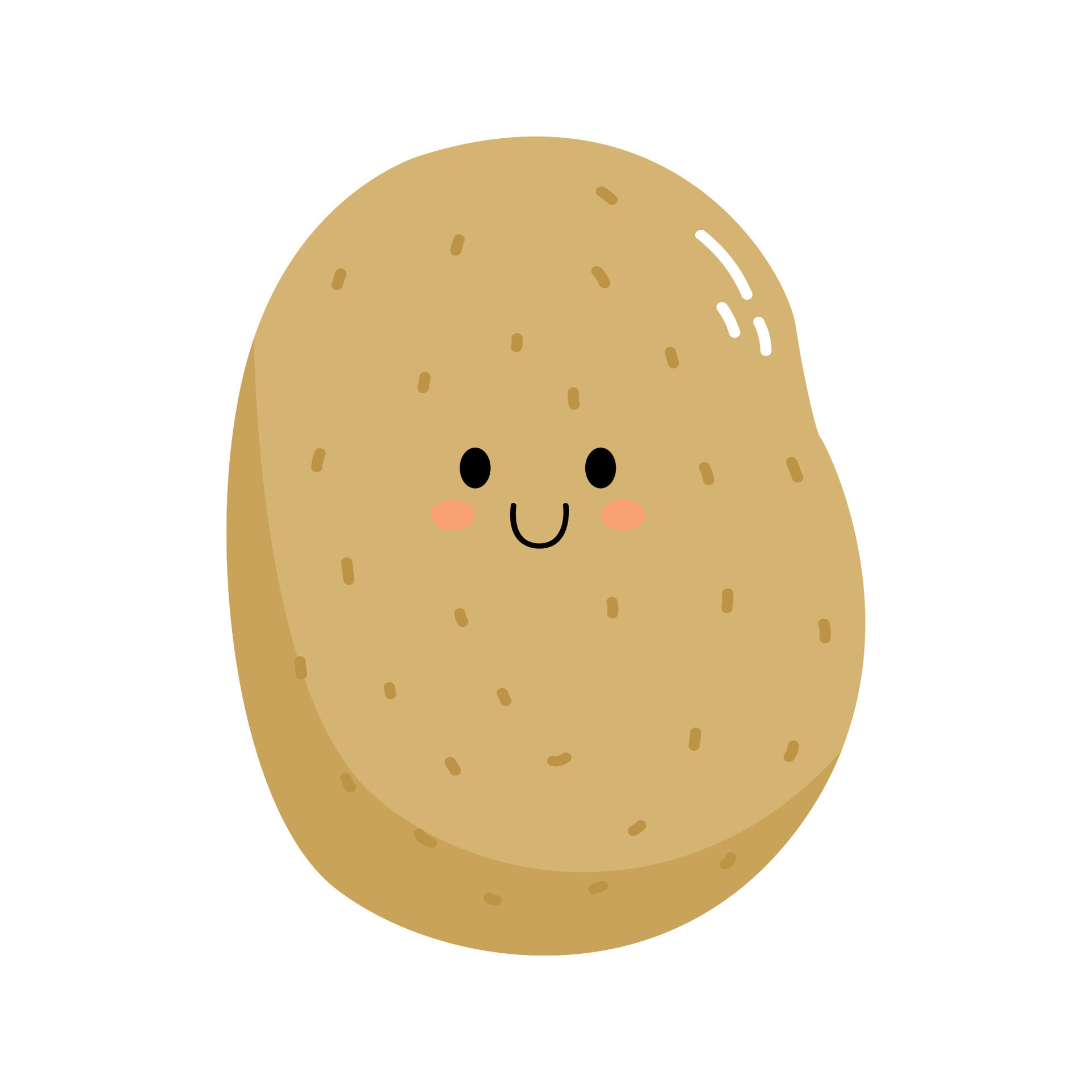 hand drawn cute potato illustration 41413616 Vector Art at Vecteezy