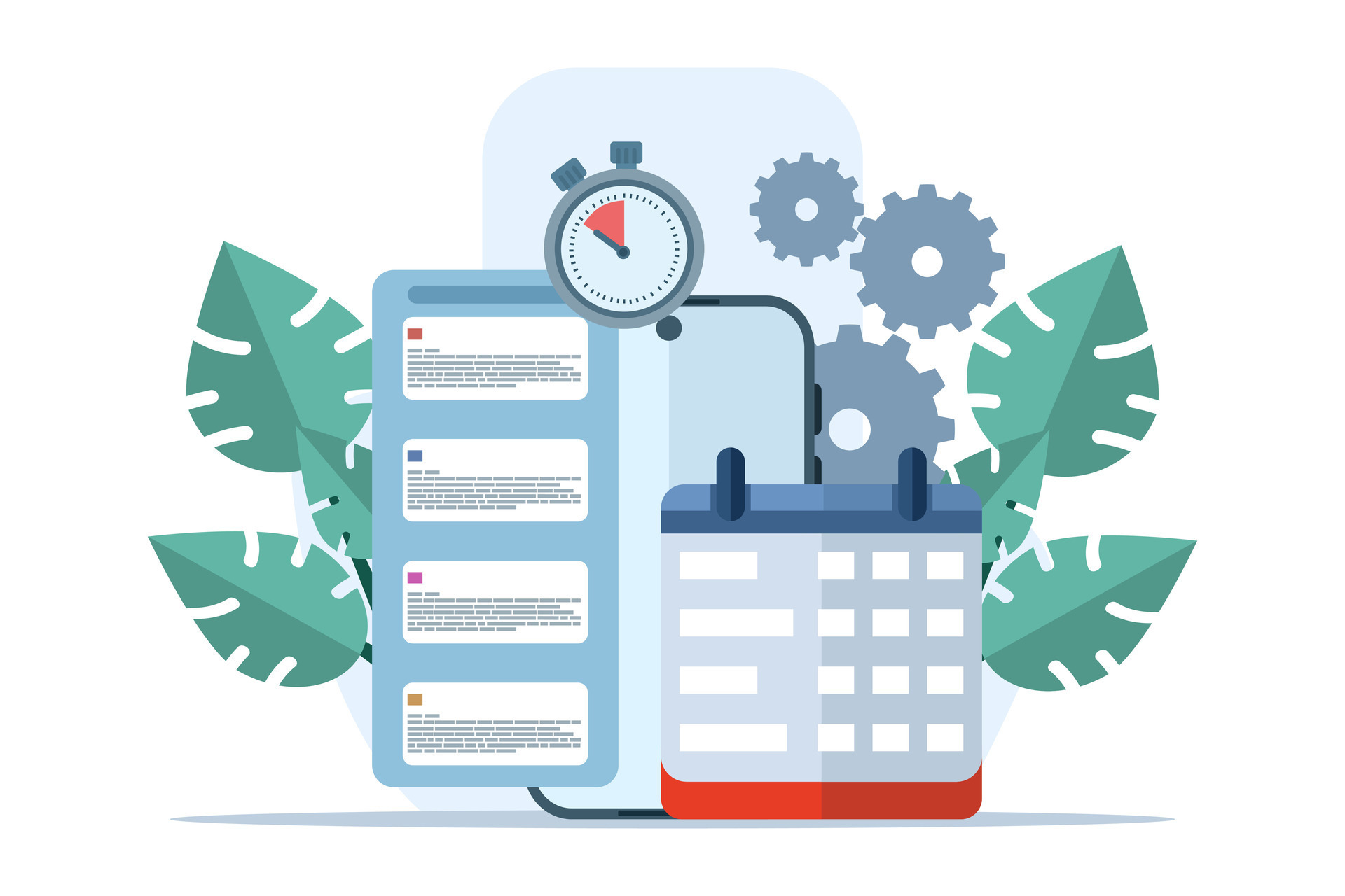 Planning concept Time management schedule, deadline, planner, planning ...