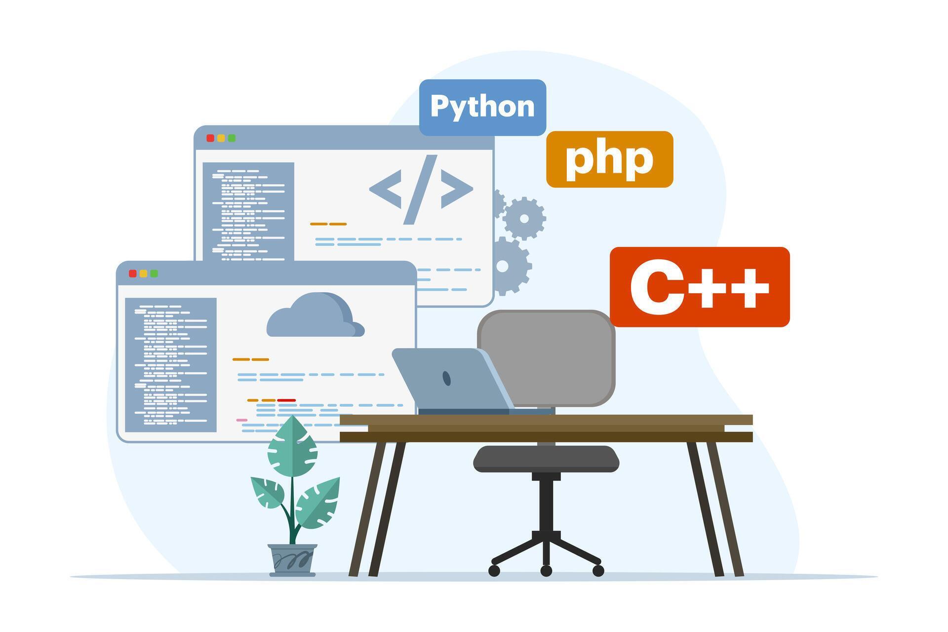Web Desarrollo Concepto Programación Idioma Css Html él Ui Ordenador Portátil O Computadora