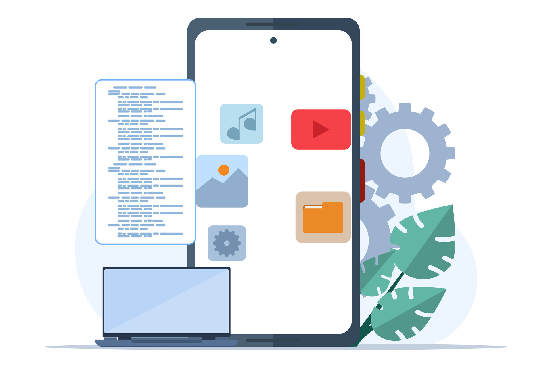 Web Desarrollo O Programación Idioma Concepto Css Html él Ui Dibujos Animados Personaje