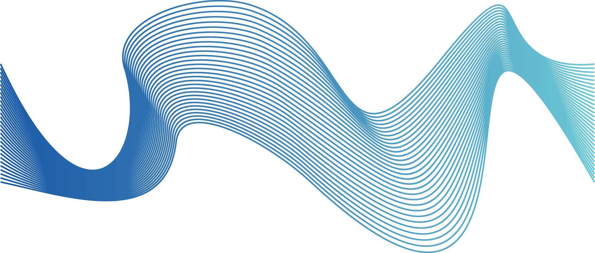 Wave Line Colorful Abstract Vector Element 41414559 Vector Art At Vecteezy