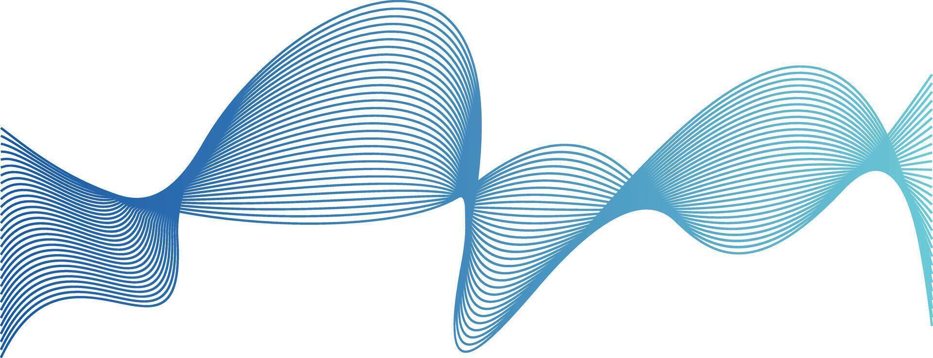 Wave line colorful abstract vector element 41414772 Vector Art at Vecteezy