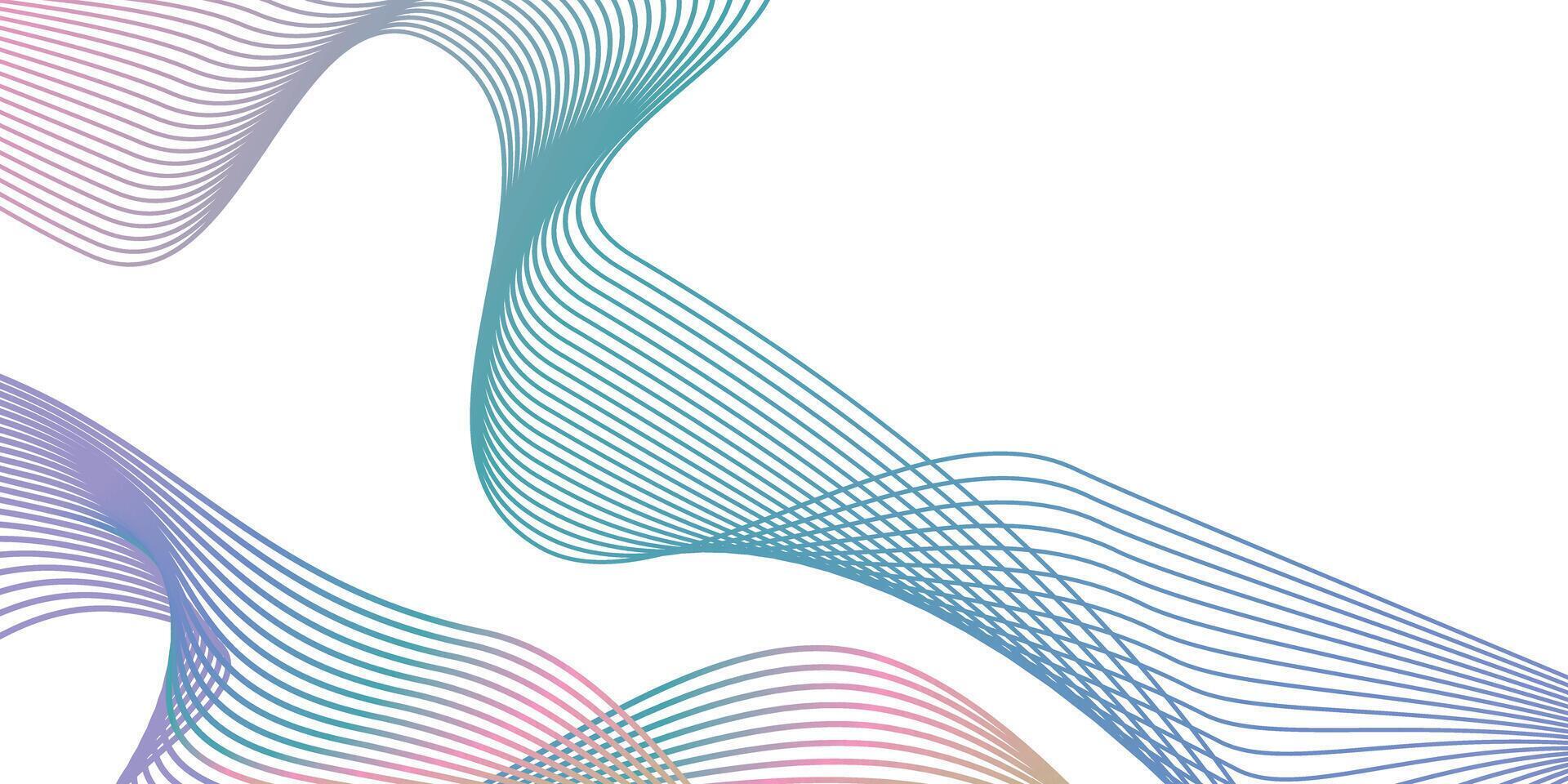 Wave Line Colorful Abstract Vector Element 41414823 Vector Art At Vecteezy