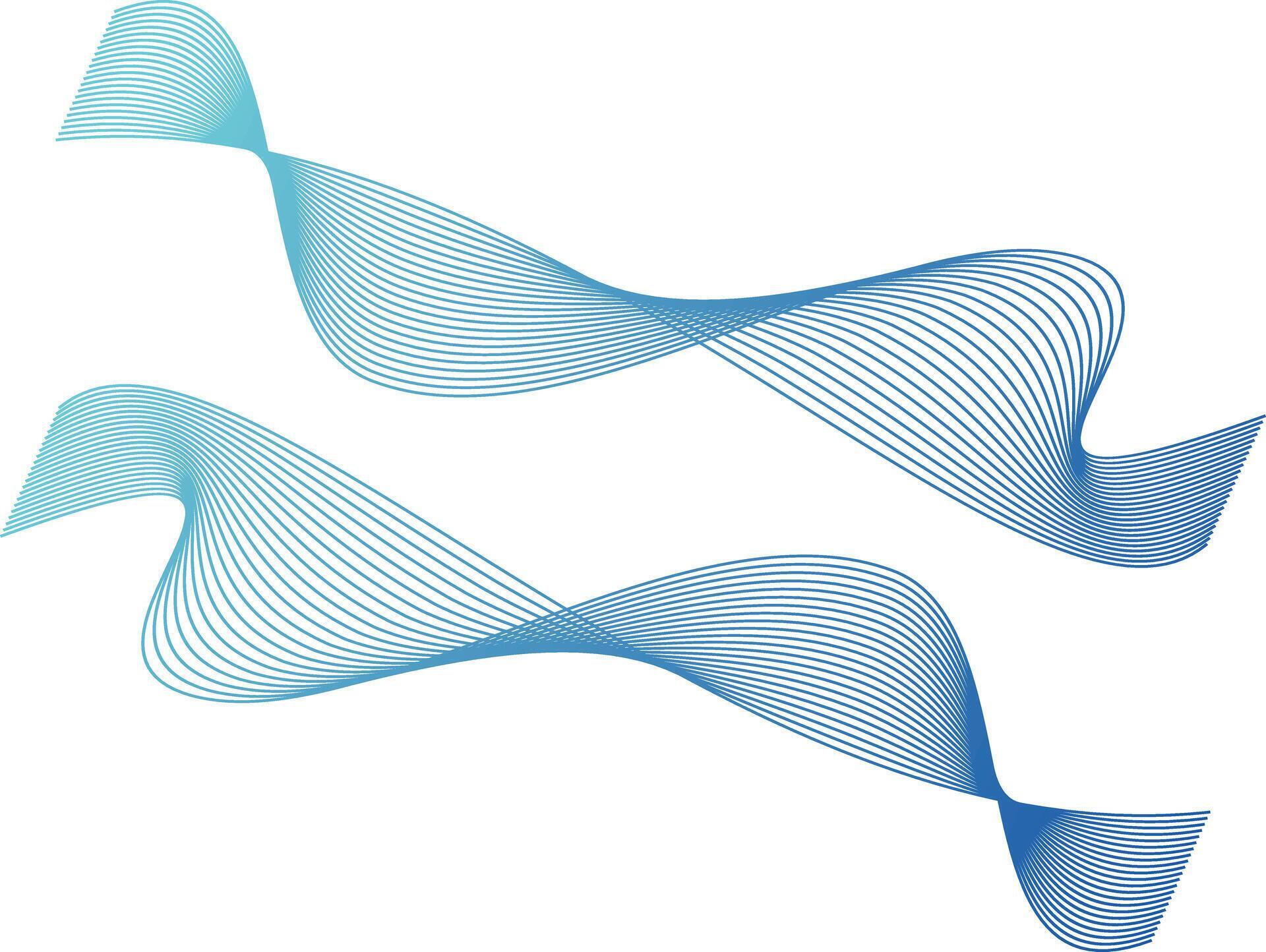 Wave Line Colorful Abstract Vector Element 41414828 Vector Art At Vecteezy