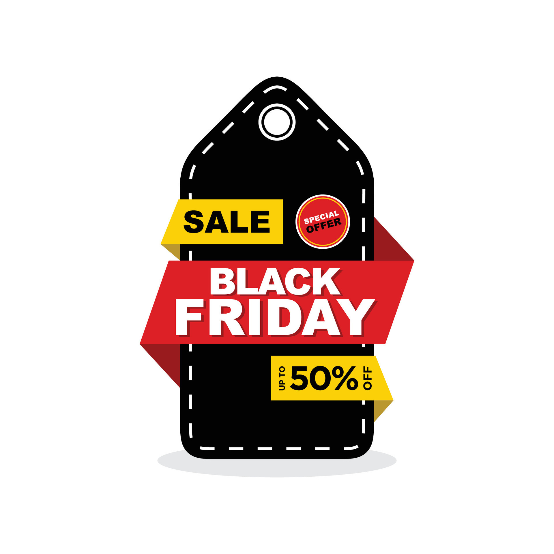 Black Friday Sale Vector Template Vector Illustration 41420368 Vector