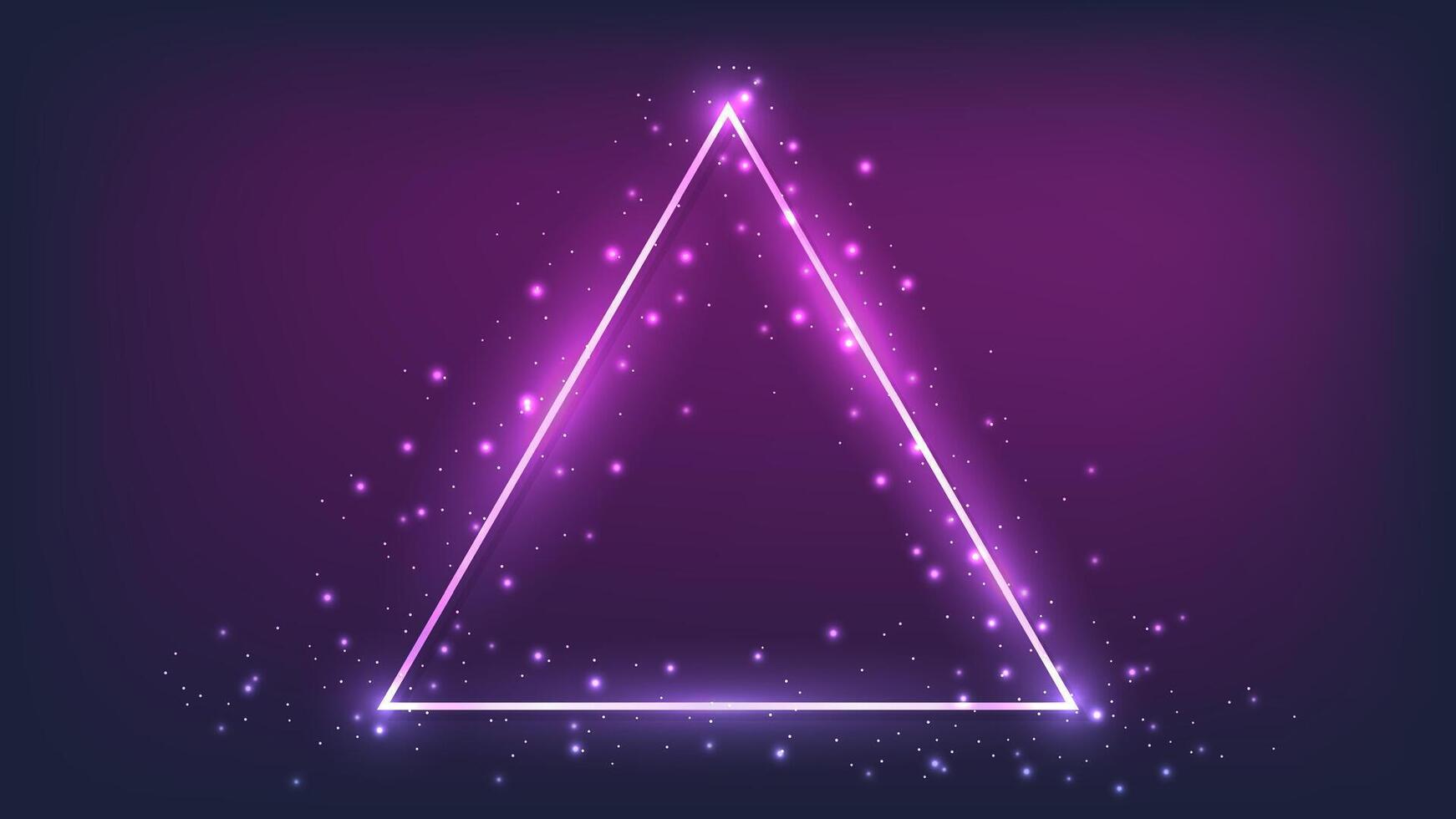 Neon triangular frame with shining effects 41436121 Vector Art at Vecteezy Neon triangular frame with shining effects 41436121 Vector Art at Vecteezy