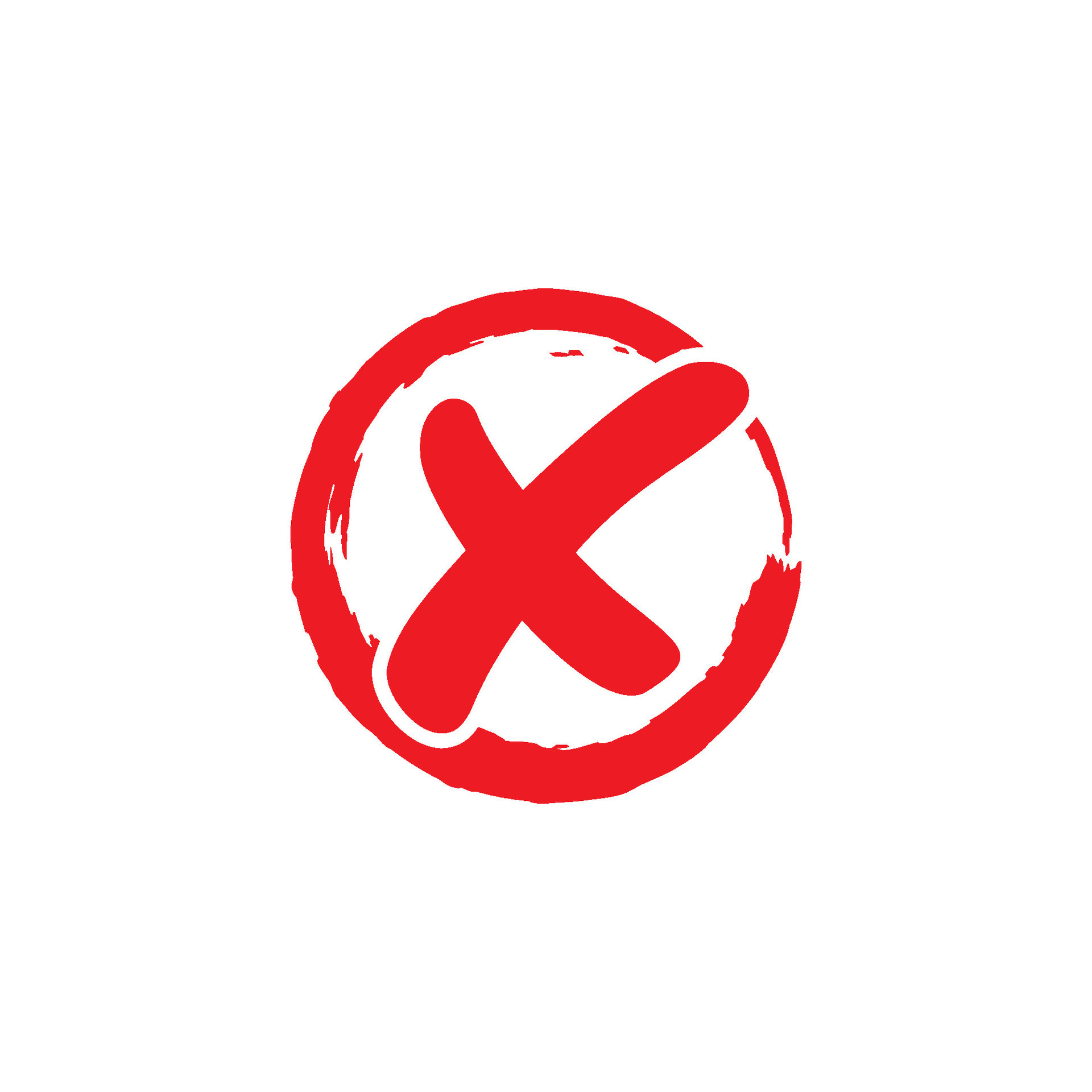 wrong sign icon 41438993 Vector Art at Vecteezy