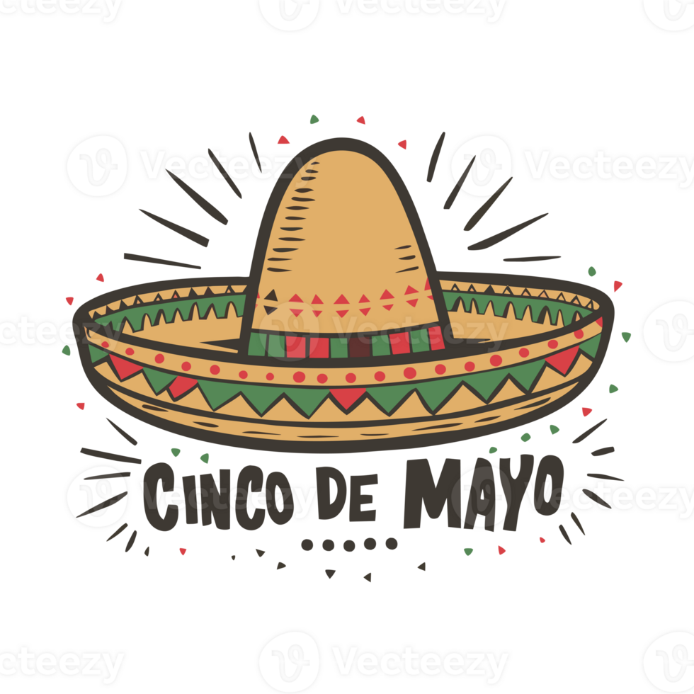 AI generated graphic with the inscription cinco de mayo for the mexican ...