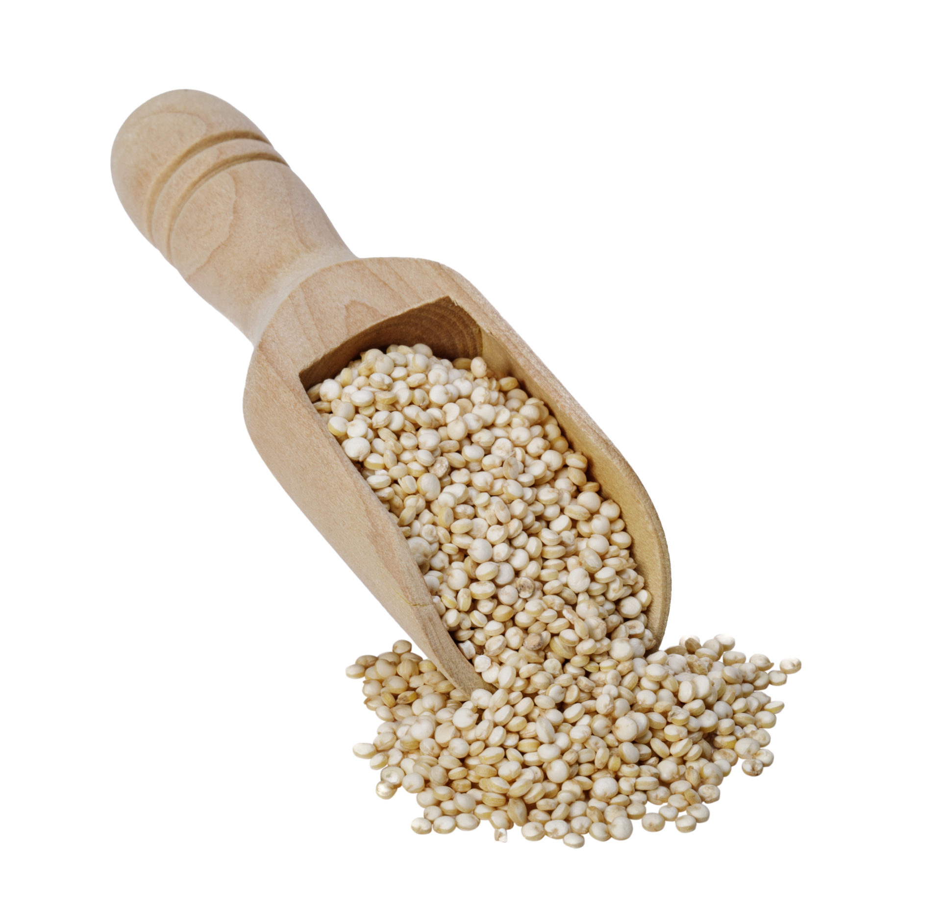 Healthy white quinoa seeds isolated, Healthy food habits and concept of balanced diet, PNG ...