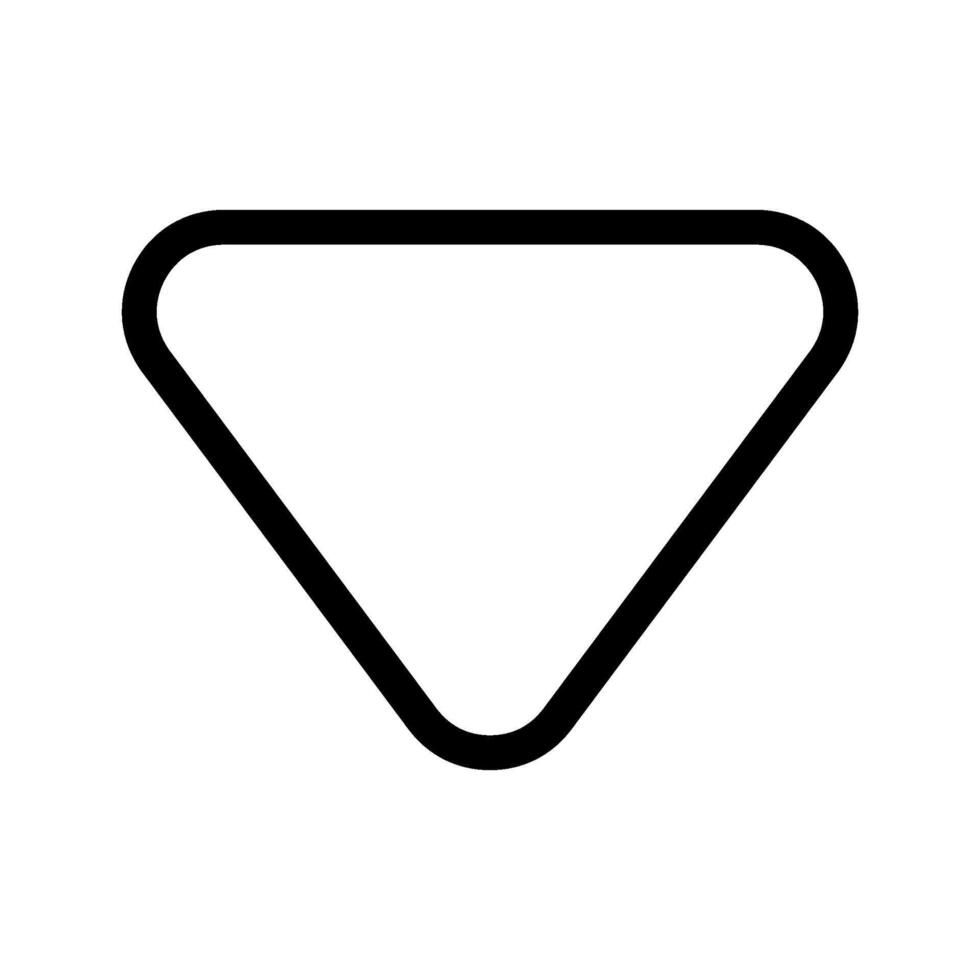 Down Icon Vector Symbol Design Illustration 41444314 Vector Art at Vecteezy