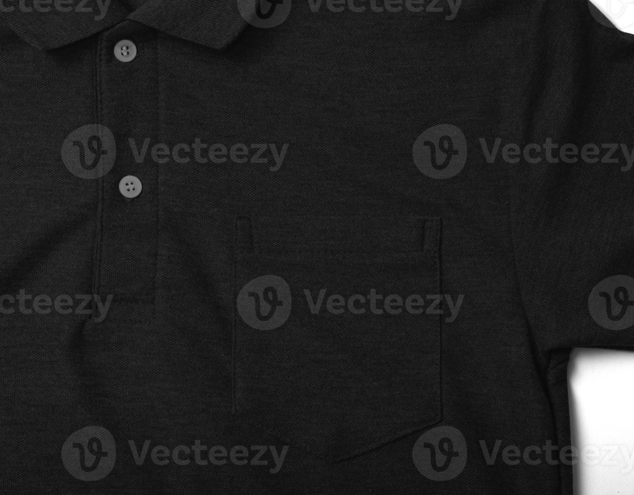 Polo Shirt Mockup Template With Pocket 41445199 Png