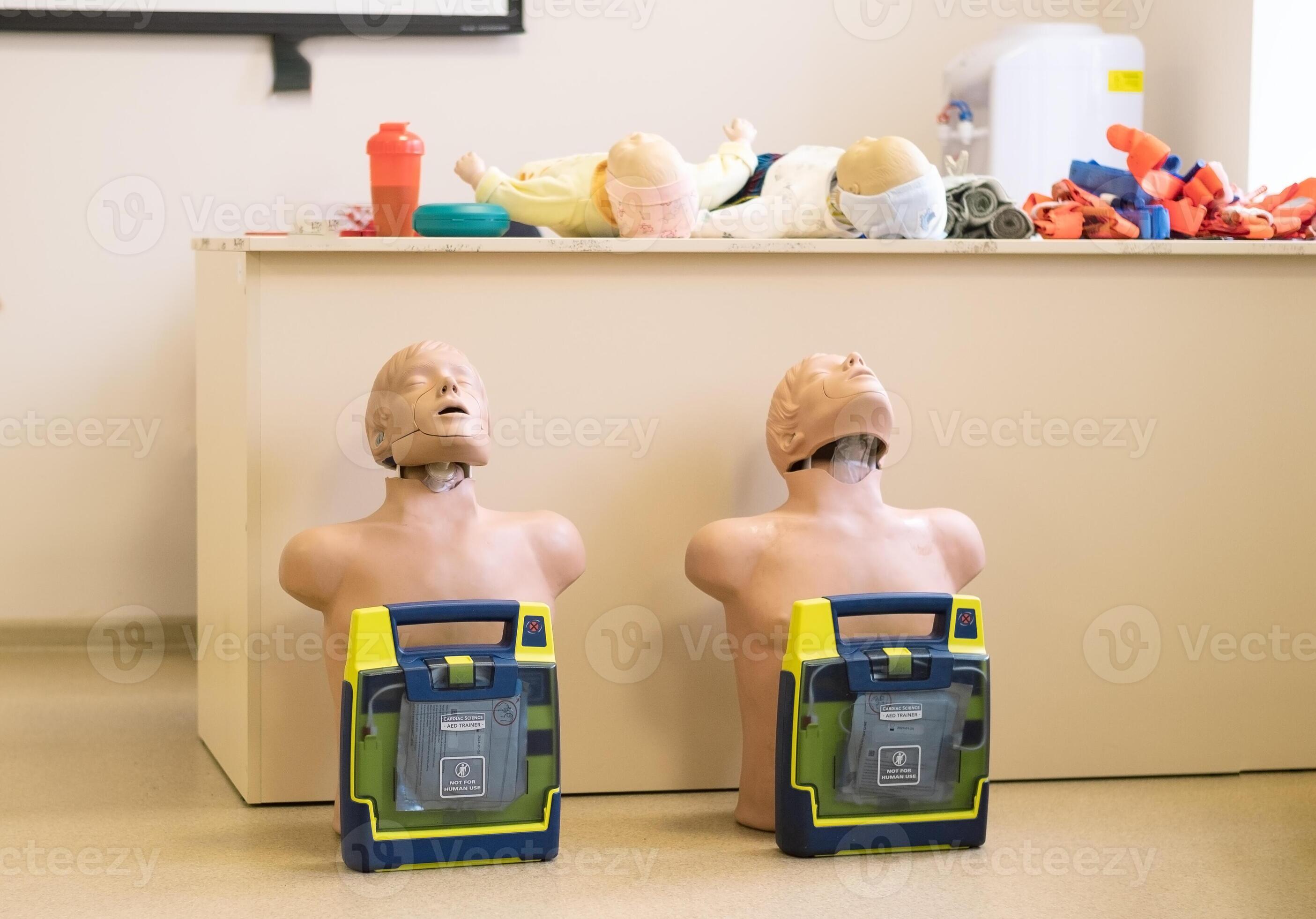 Manikin for demonstration of CPR Cardiopulmonary resuscitation for ...