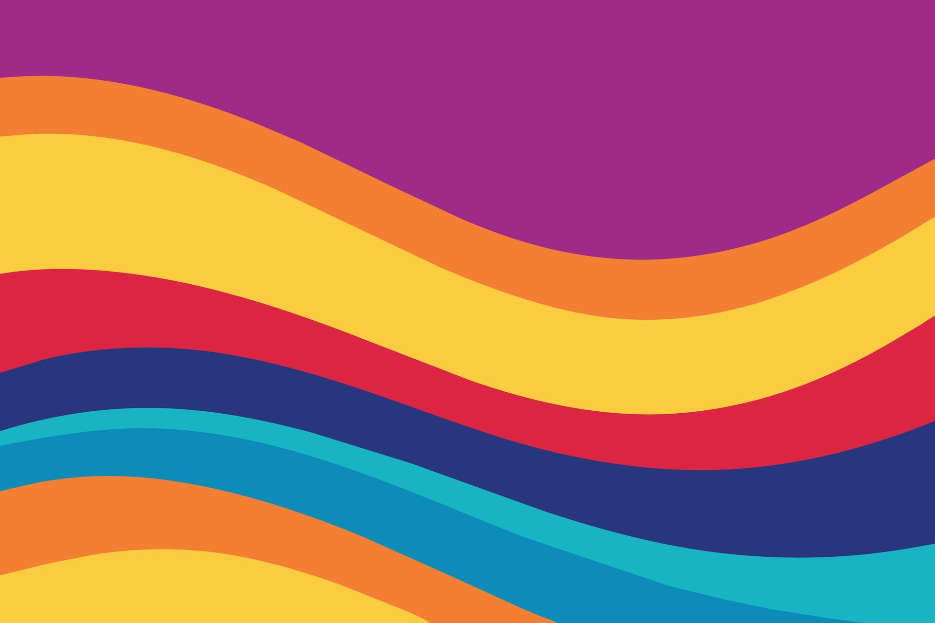 Modern Colorful Gradient Background With Wave Lines 41446391 Vector Art