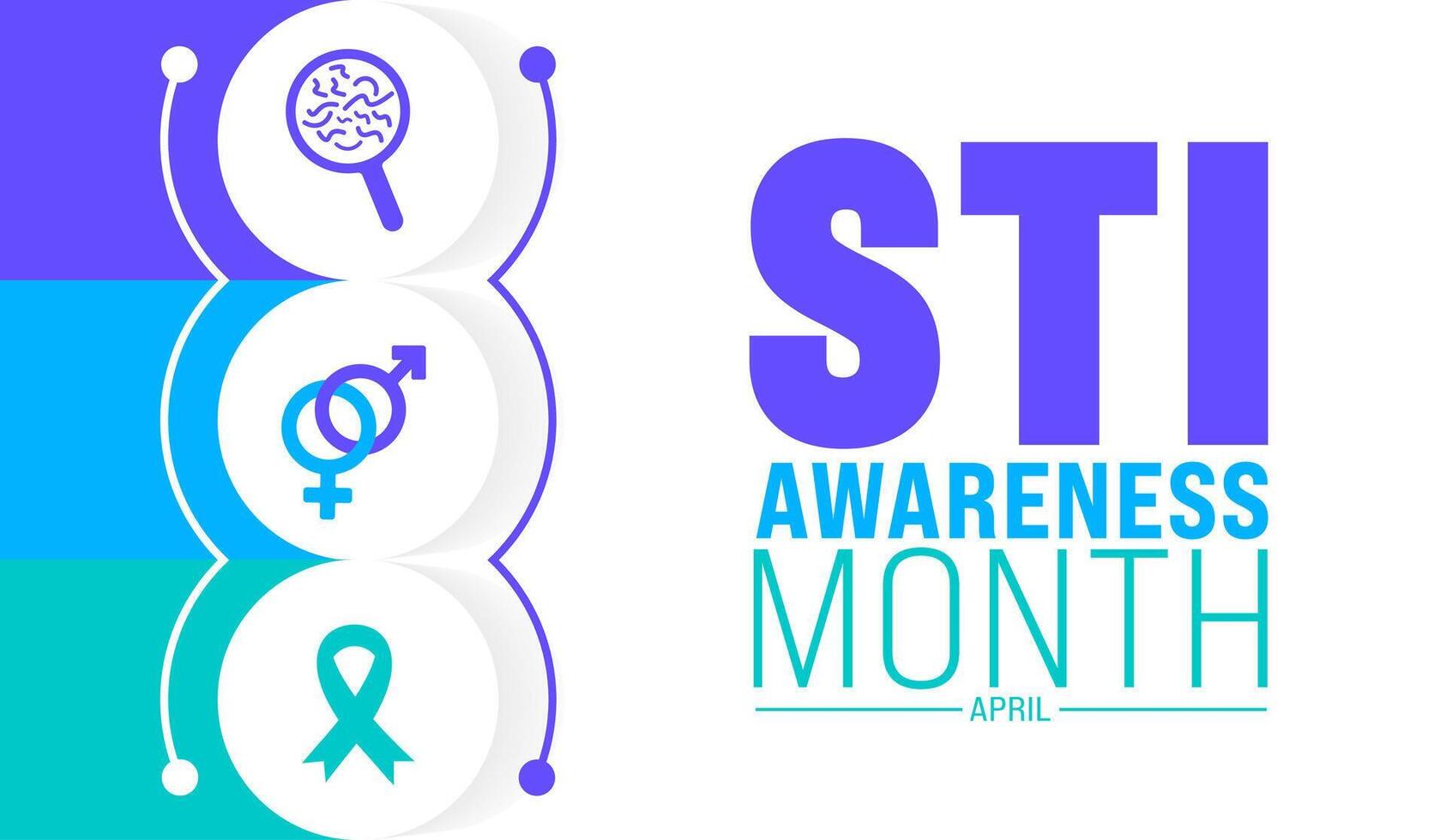 April Is Sexually Transmitted Infections Sti Awareness Month Background