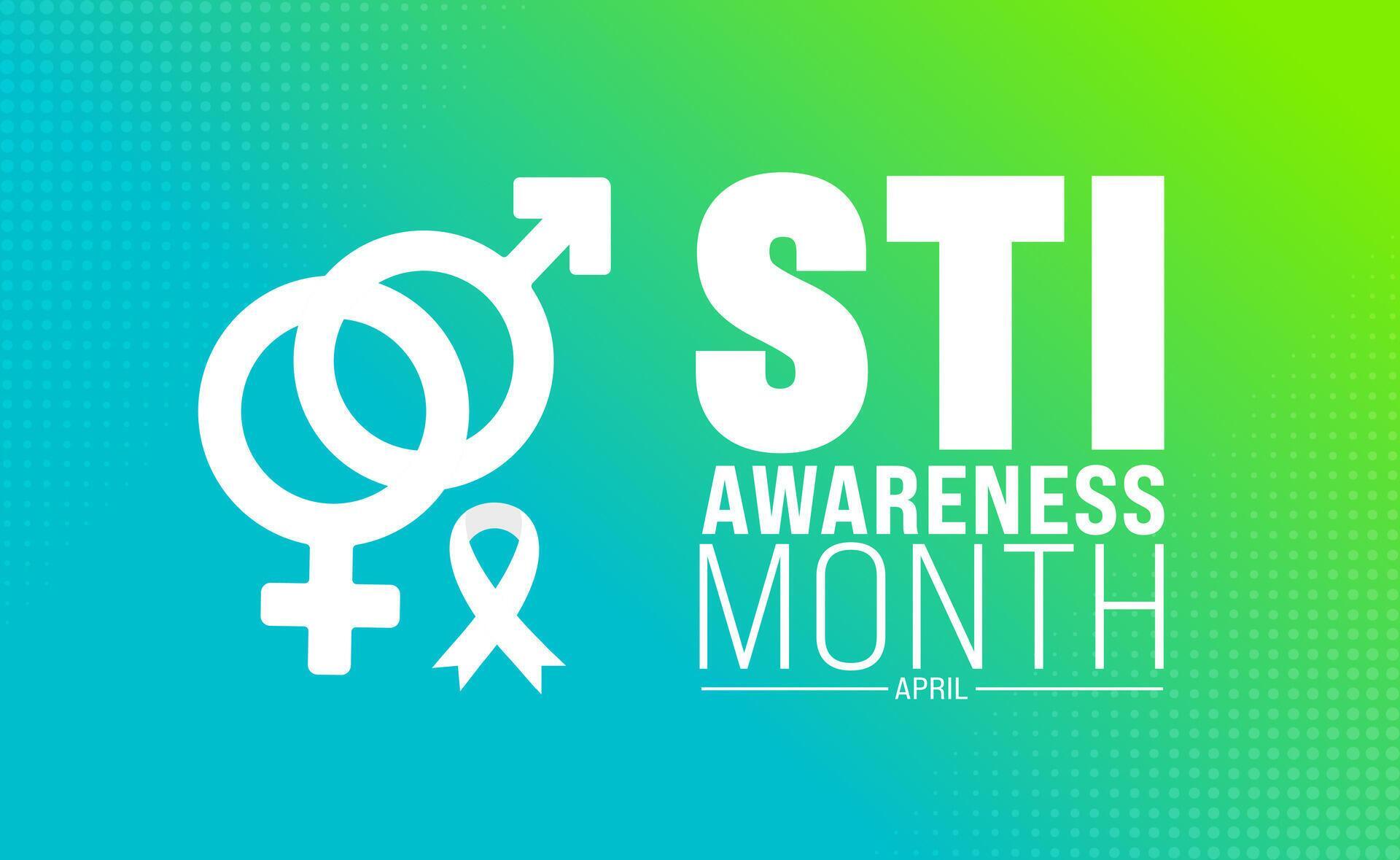 April Is Sexually Transmitted Infections Sti Awareness Month Background