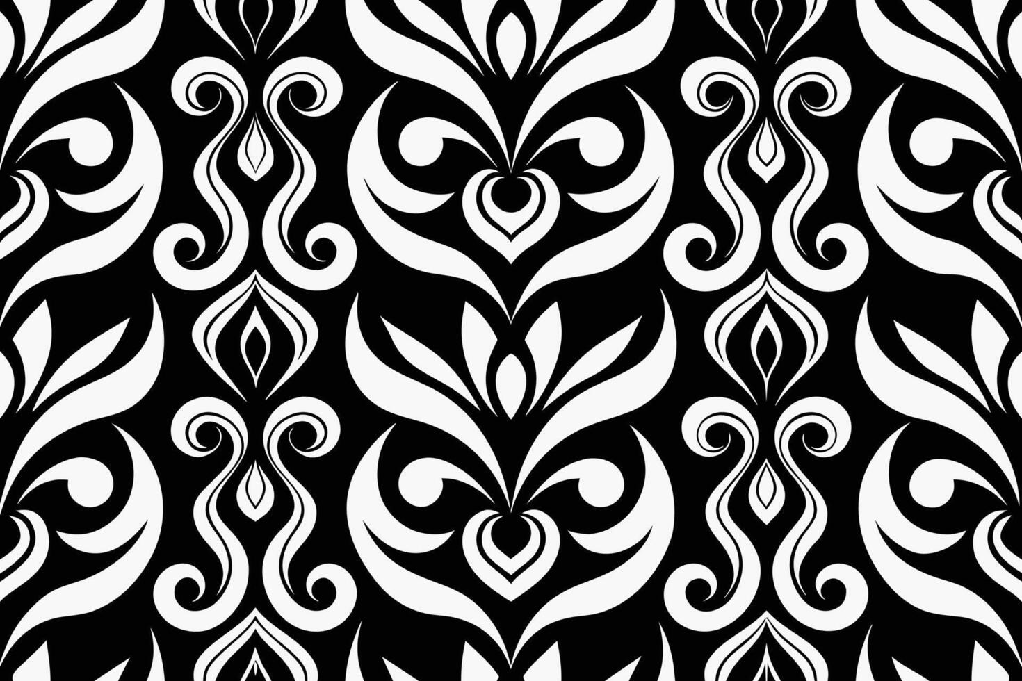 Seamless Black and White Vector Patterns 41449496 Vector Art at Vecteezy