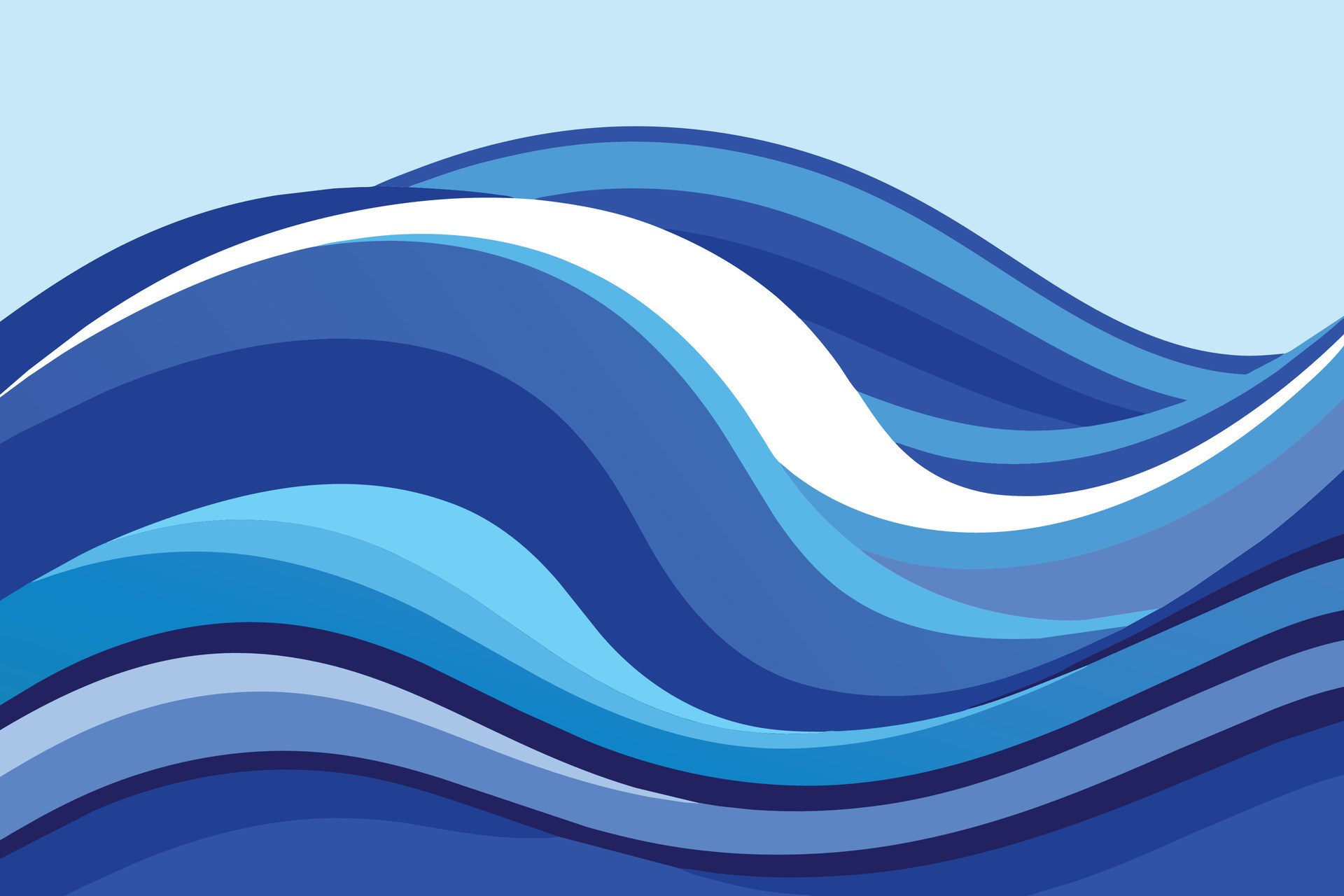 Abstract Blue Wave Background 41449517 Vector Art at Vecteezy