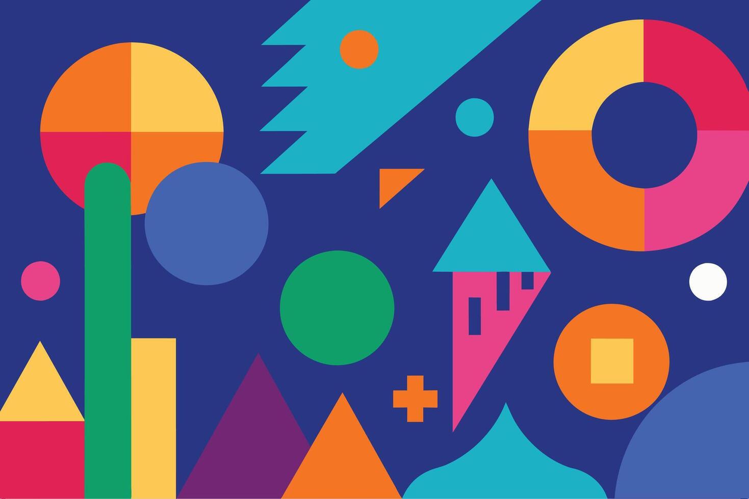 Abstract Shapes Background 41450112 Vector Art at Vecteezy