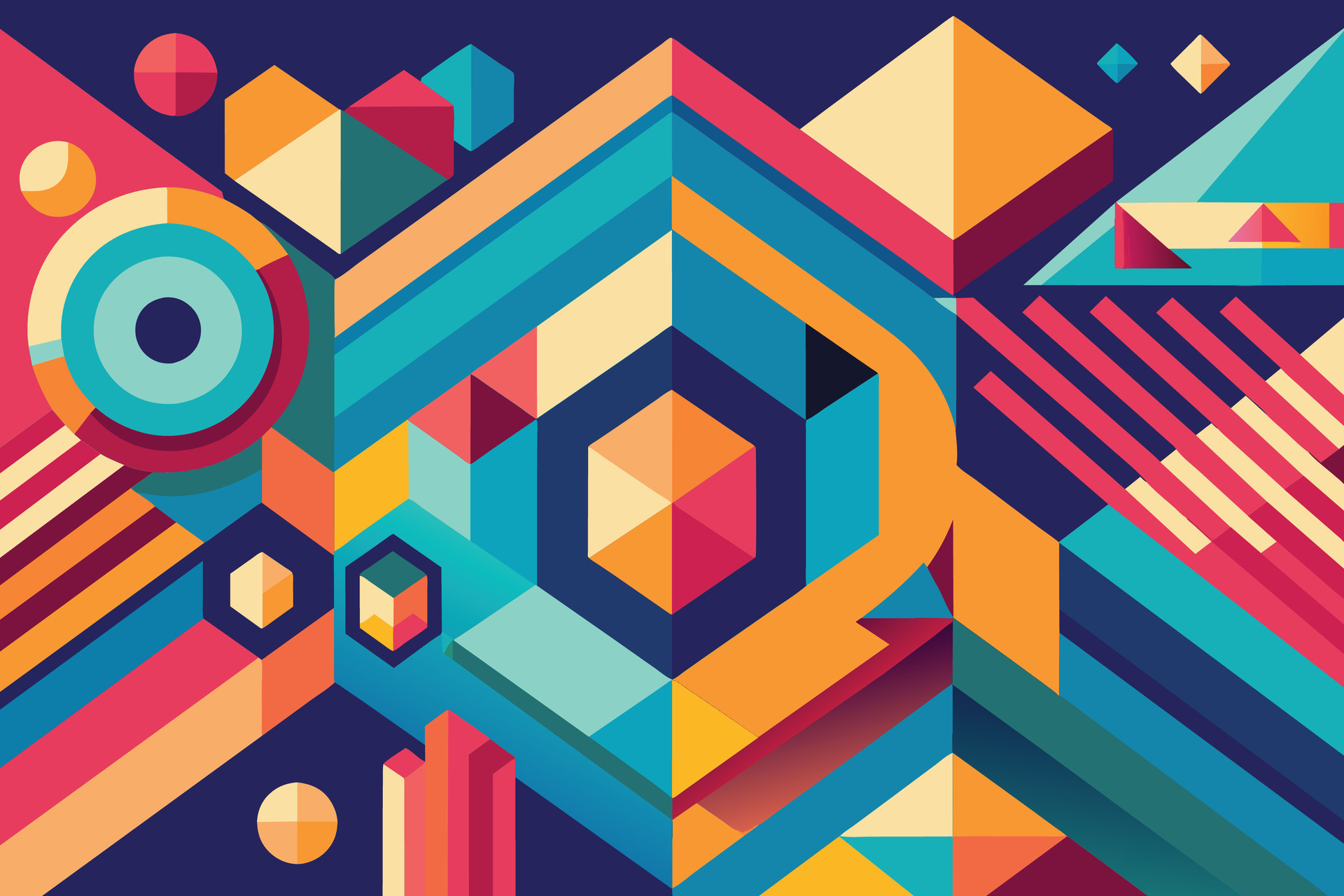 Modern Abstract Geometric Background 41450459 Vector Art At Vecteezy