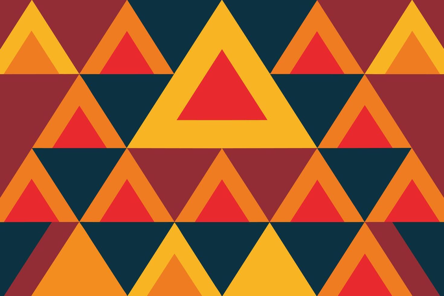 Abstract Geometric Triangle Seamless Pattern 41450478 Vector Art at ... Abstract Geometric Triangle Seamless Pattern 41450478 Vector Art at ...