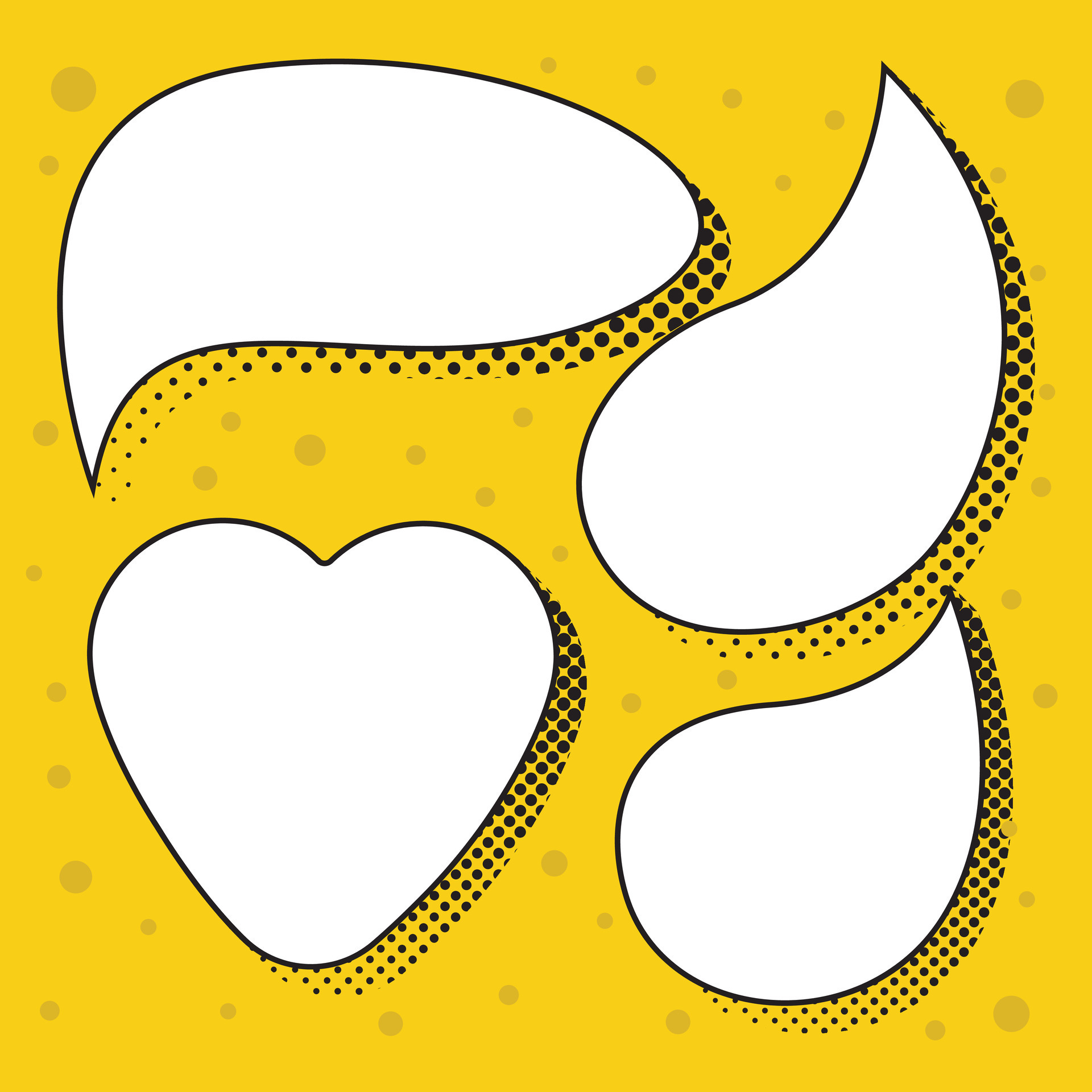 Pop Art Style Speech Bubble Vector Design 41450558 Vector Art At Vecteezy