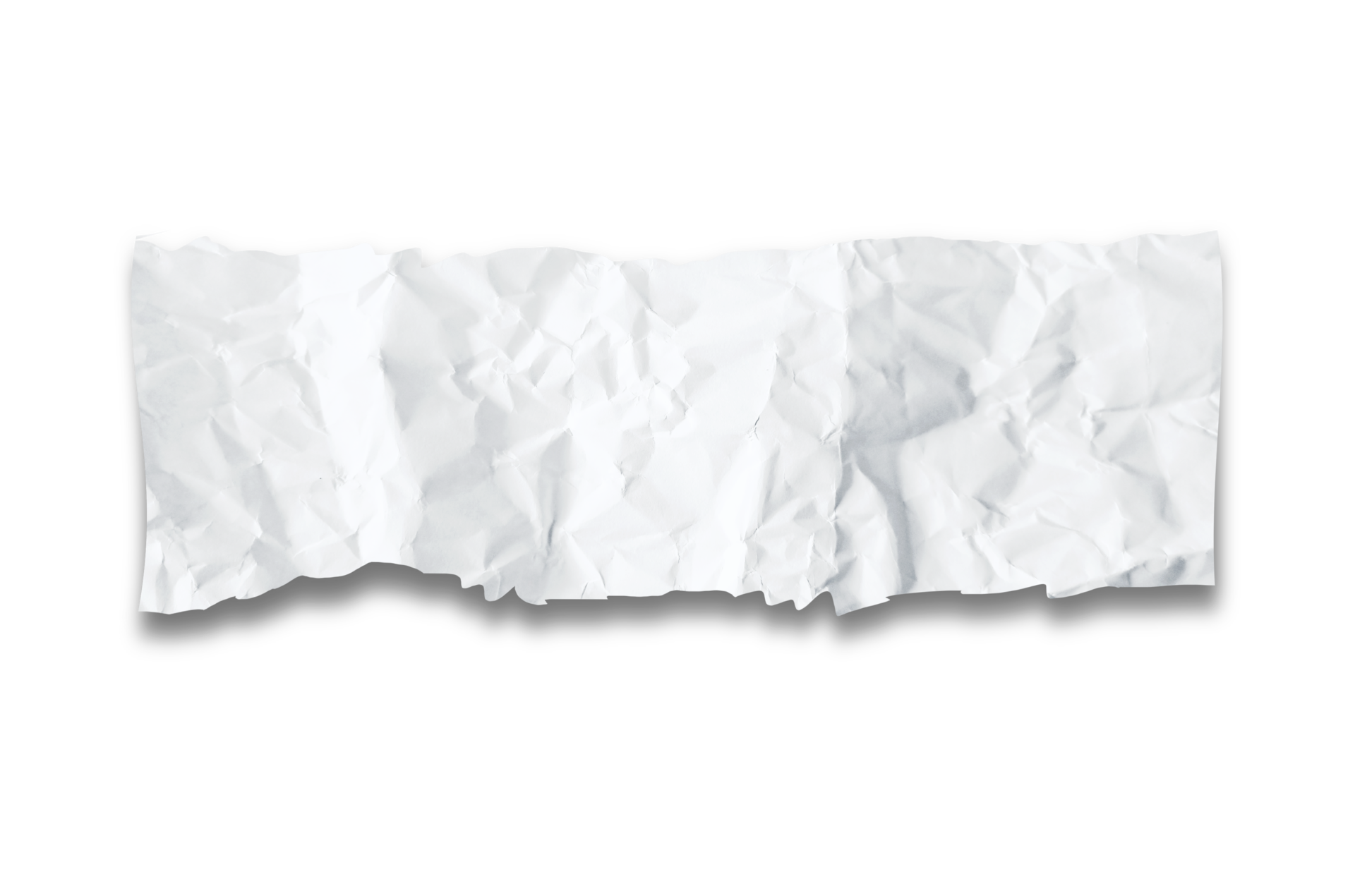 White Wrinkled paper ripped 41450899 PNG
